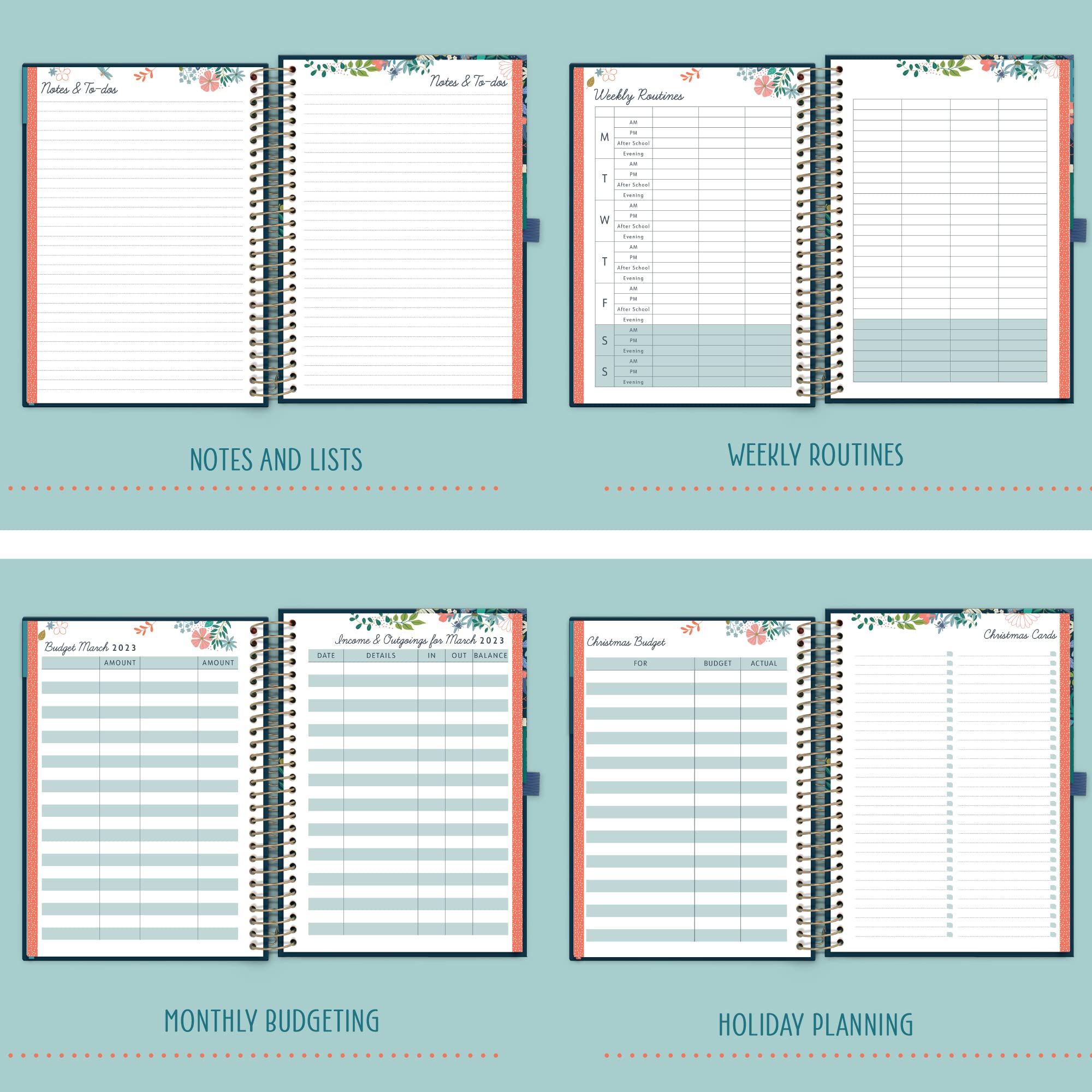 Buy Boxclever Press Family Life Book 2022-2023 Diary. A5 Academic Diary ...