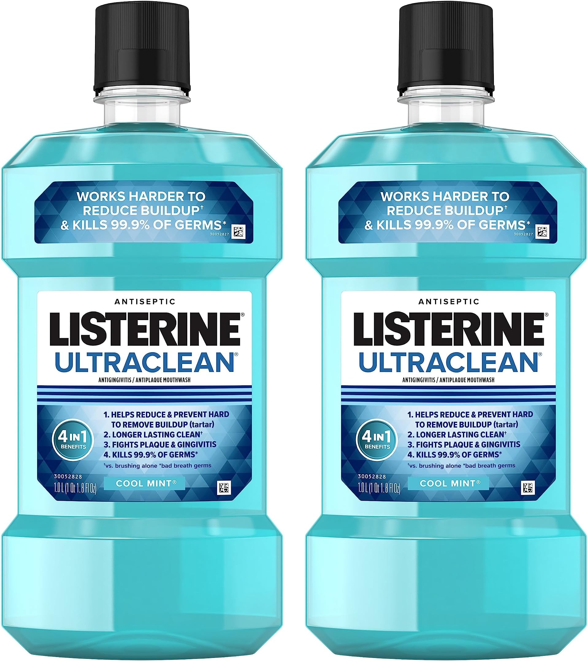 Amazon.com : Listerine Ultraclean Oral Care Antiseptic Mouthwash to ...