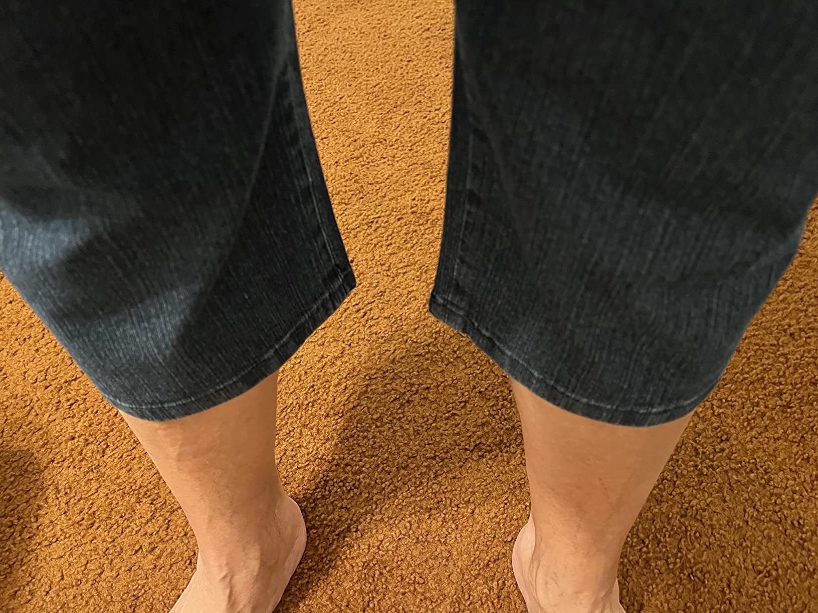 Chic Classic Collection Women's Easy-Fit Elastic Waist Pull-On Capri ...