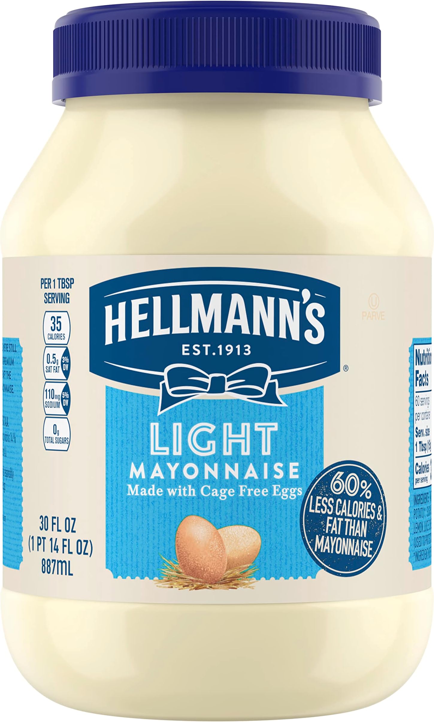 Amazon.com : Duke's Light Mayonnaise Squeeze, 18 Ounce : Grocery ...