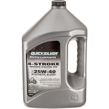 Amazon.com: Volvo Penta OEM Synthetic Engine Oil 10w-40 Quart 32oz Qt ...