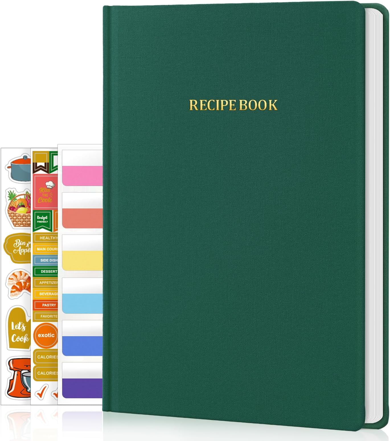 Amazon.com: JoyfulDestiny Blank Recipe Book to Write Your Own Recipes ...