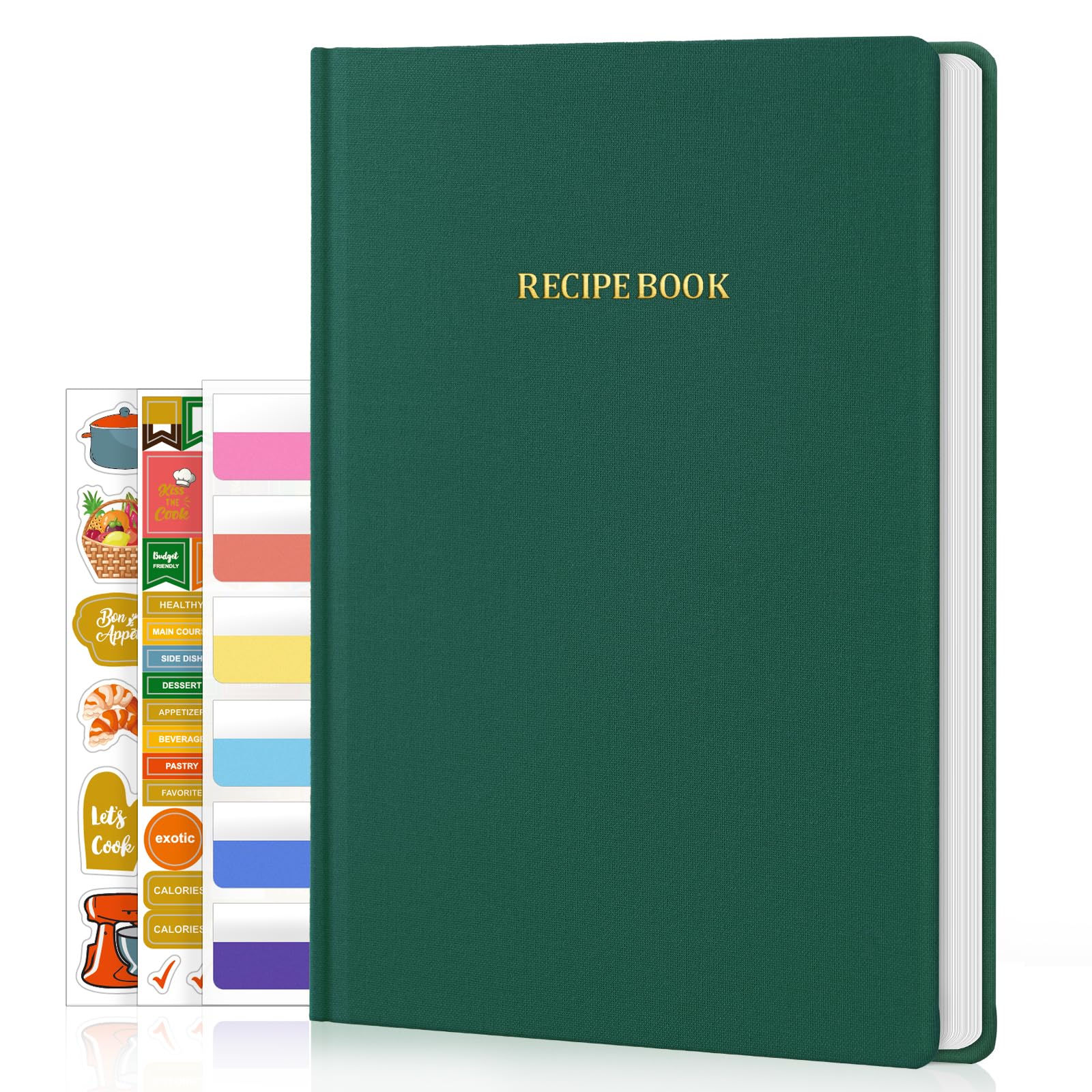 Recipe Book To Write In Your Own Recipes WEMATE DIY Recipe Binder - 8 ...