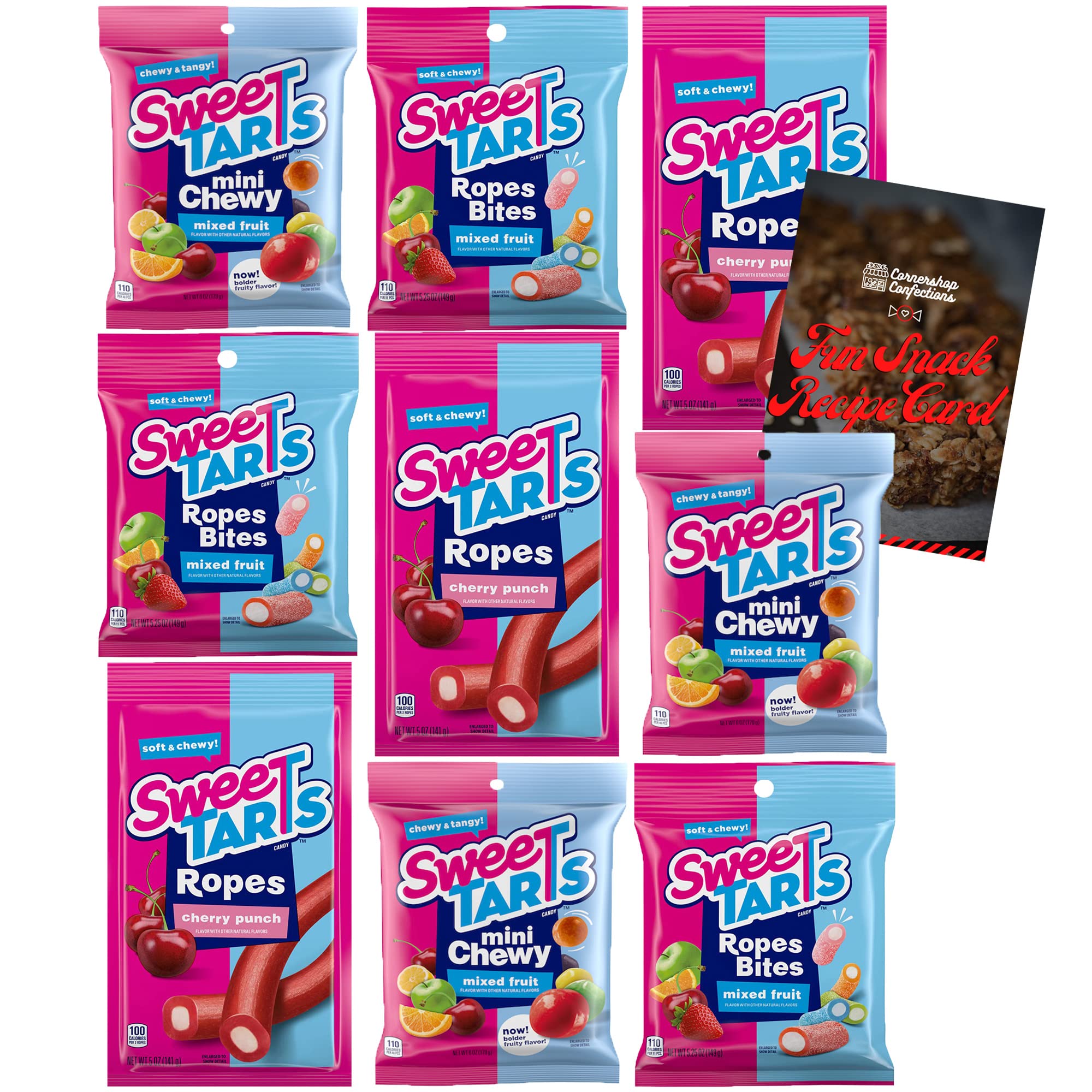 Buy Sweetarts Chewy Lover 9 Candy Variety Pack - 3 Packs of 3 Different ...
