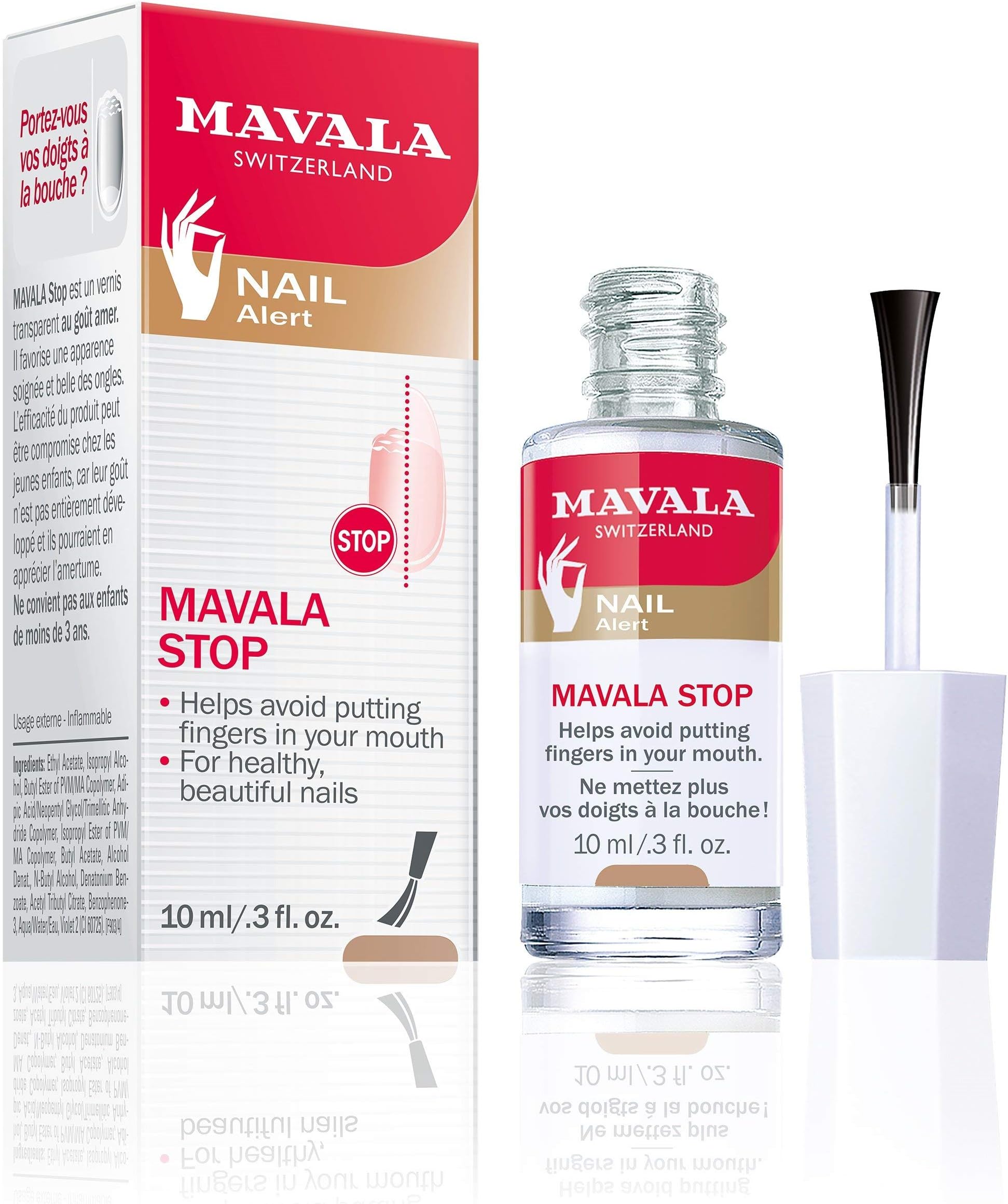 Amazon.com : Mavala Stop Deterrent Nail Polish Treatment | Nail Care to ...