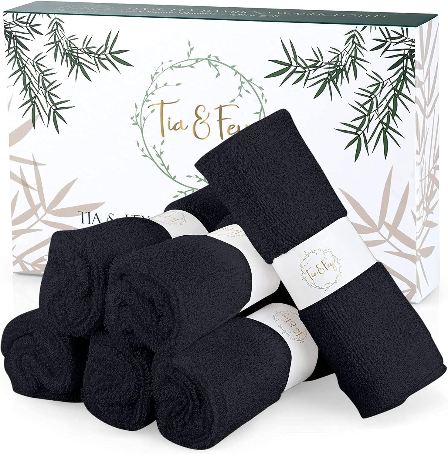 Amazon.com: Tia & Fey Face Cloth Made from Rayon made from Bamboo Soft ...