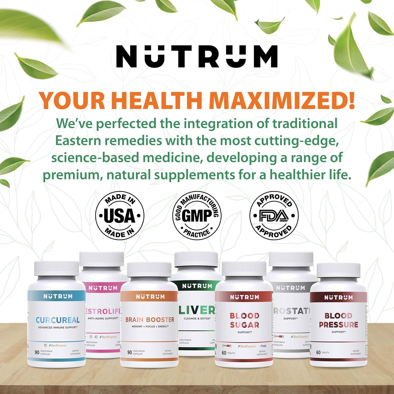 Nutrum Apoyo al azúcar en sangre, suplemento dietético vegano para ...