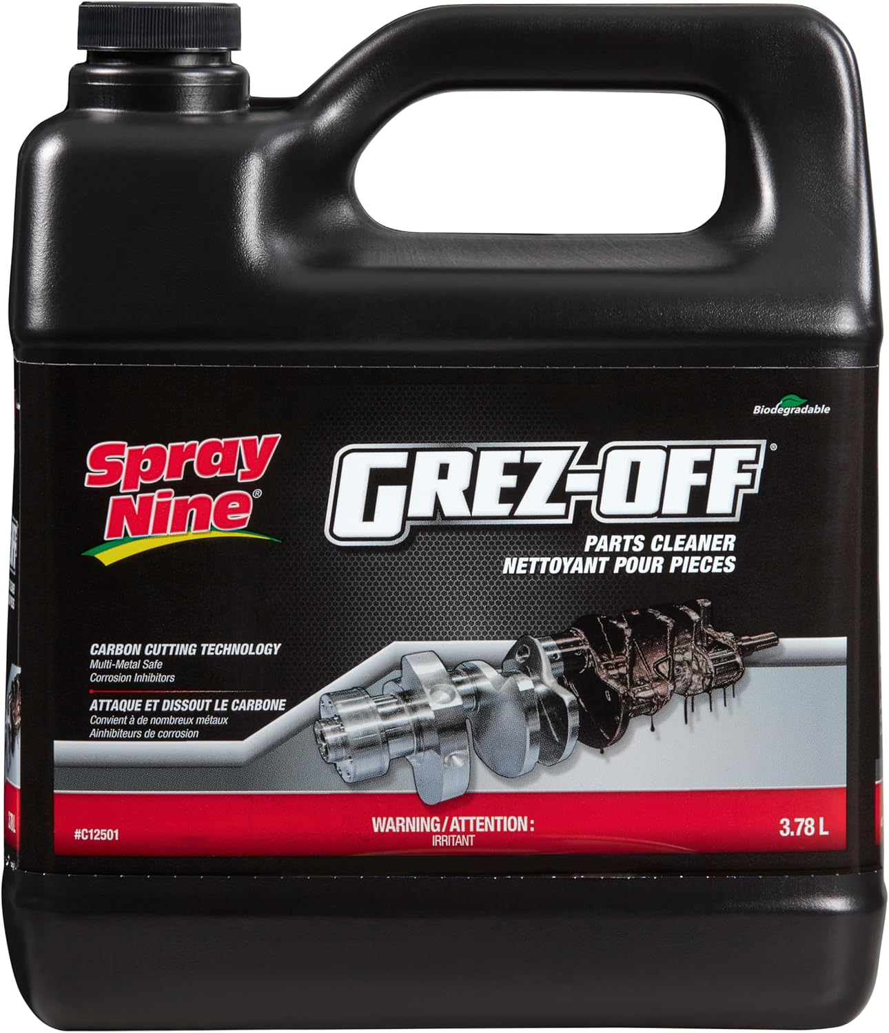 Spray Nine C12501 Grez-Off Heavy Duty Cleaner, 3.78 L : Amazon.ca ...