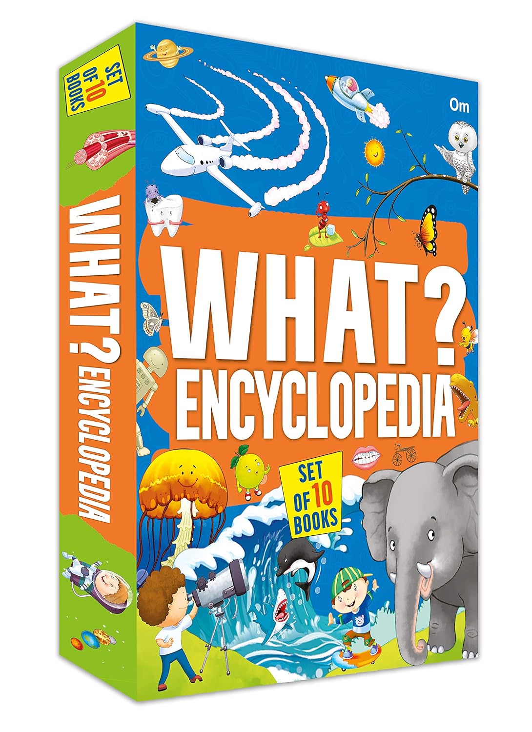 Encyclopedia: What? Encyclopedia Set of 10 Books: OM Books Editorial ...