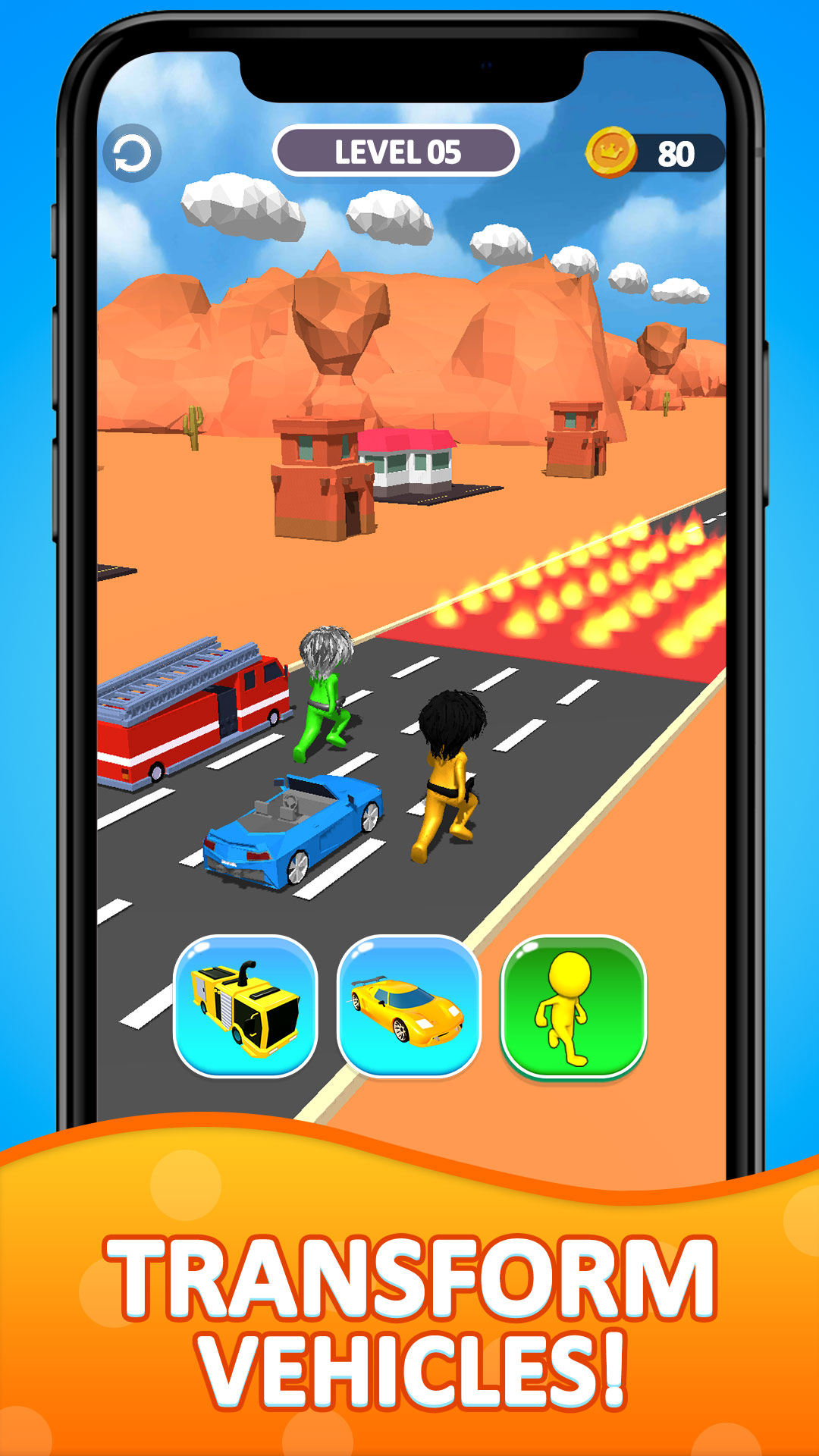 Transform Master: Shape Changer Vehicle Evolution Race - App on Amazon Appstore