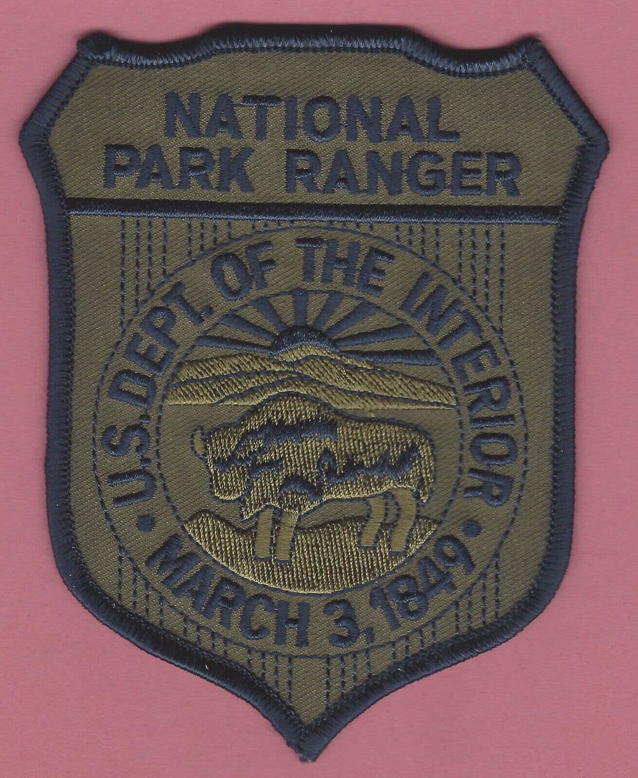 Amazon.com: Embroidered Patch -U.S. Department of The Interior National ...