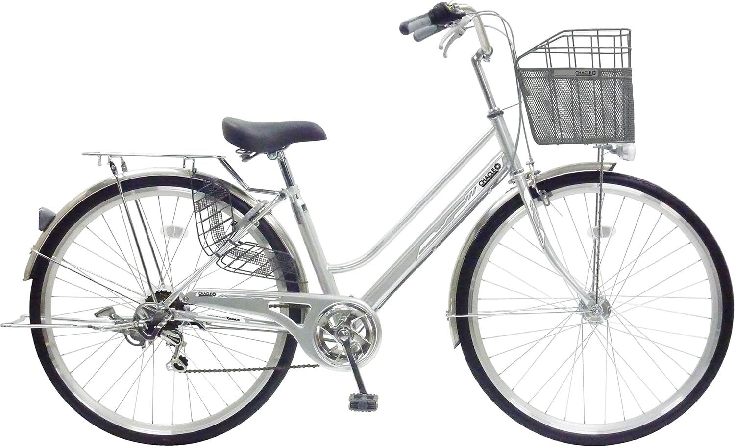 Amazon | CHACLE(チャクル) 軽くて パンクしない自転車 軽快SW 26インチ[BAA適合車/外装6段変速/8倍明るいLED ...