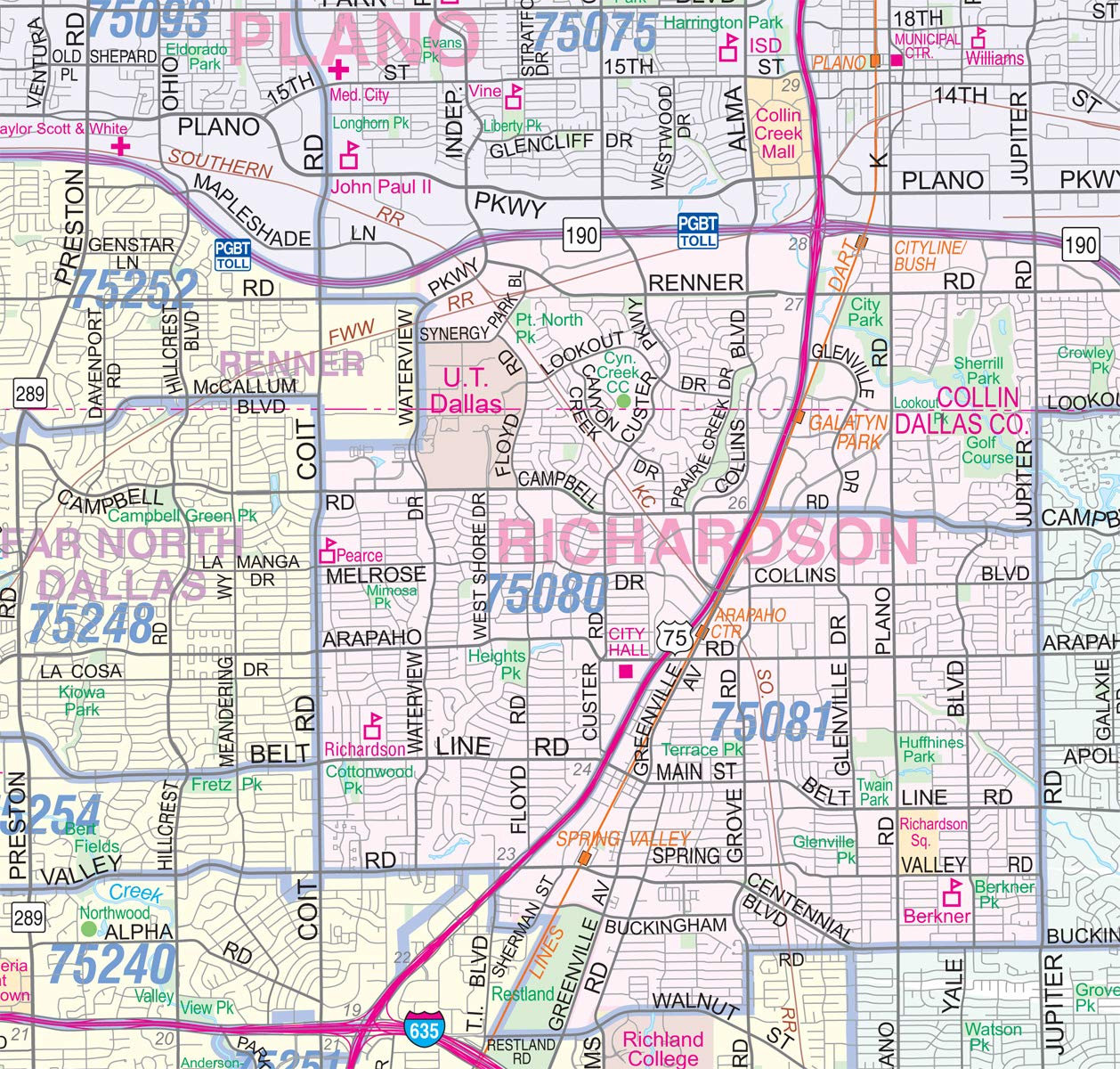 Dallas County Mo Map