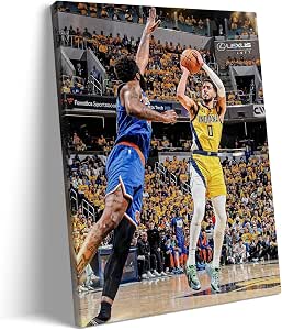 Amazon.com: 2025 NBA Playoffs Wall Art, Indiana Pacers Print, Tyrese ...