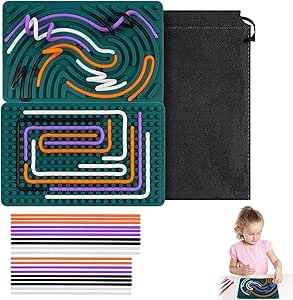 Sensory Activity Board, Push Peel Sensory Board, Silicone Calm Down ...