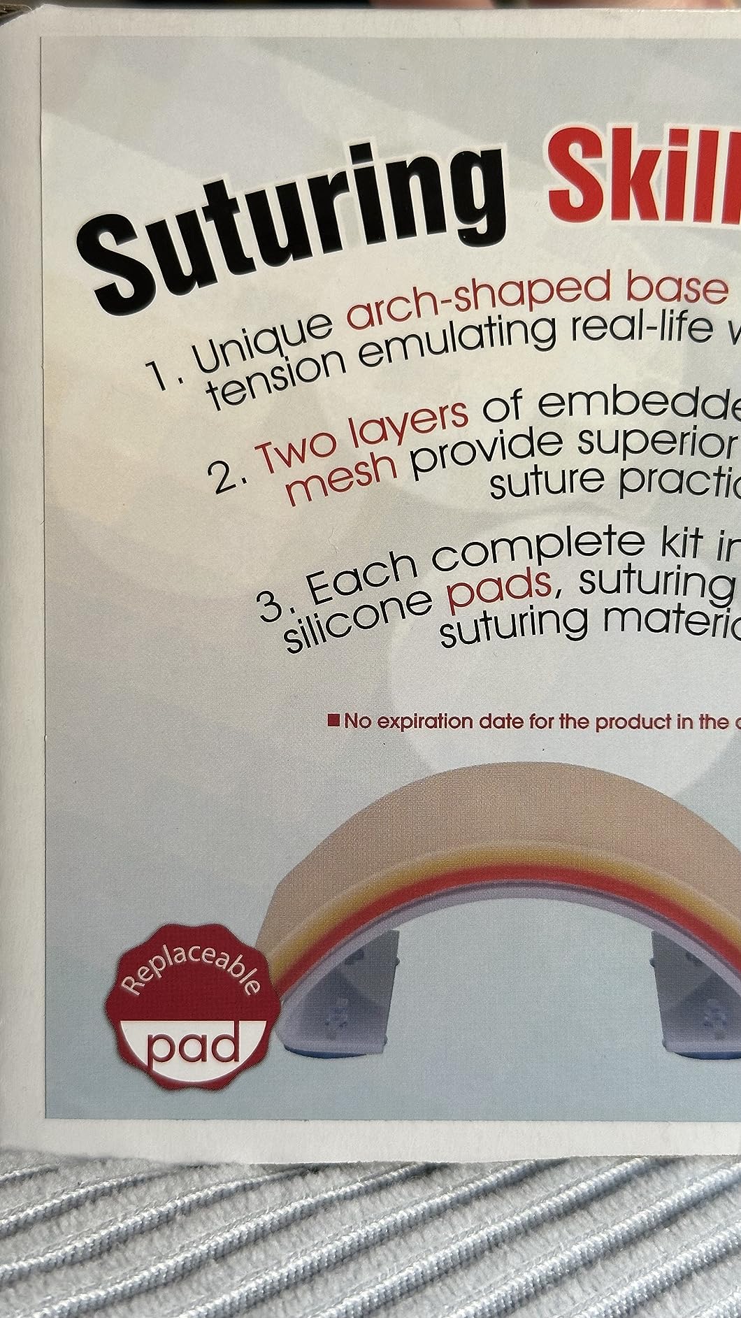 Medarchitect Premium Suturing Skill Trainer Including DIY Incision ...