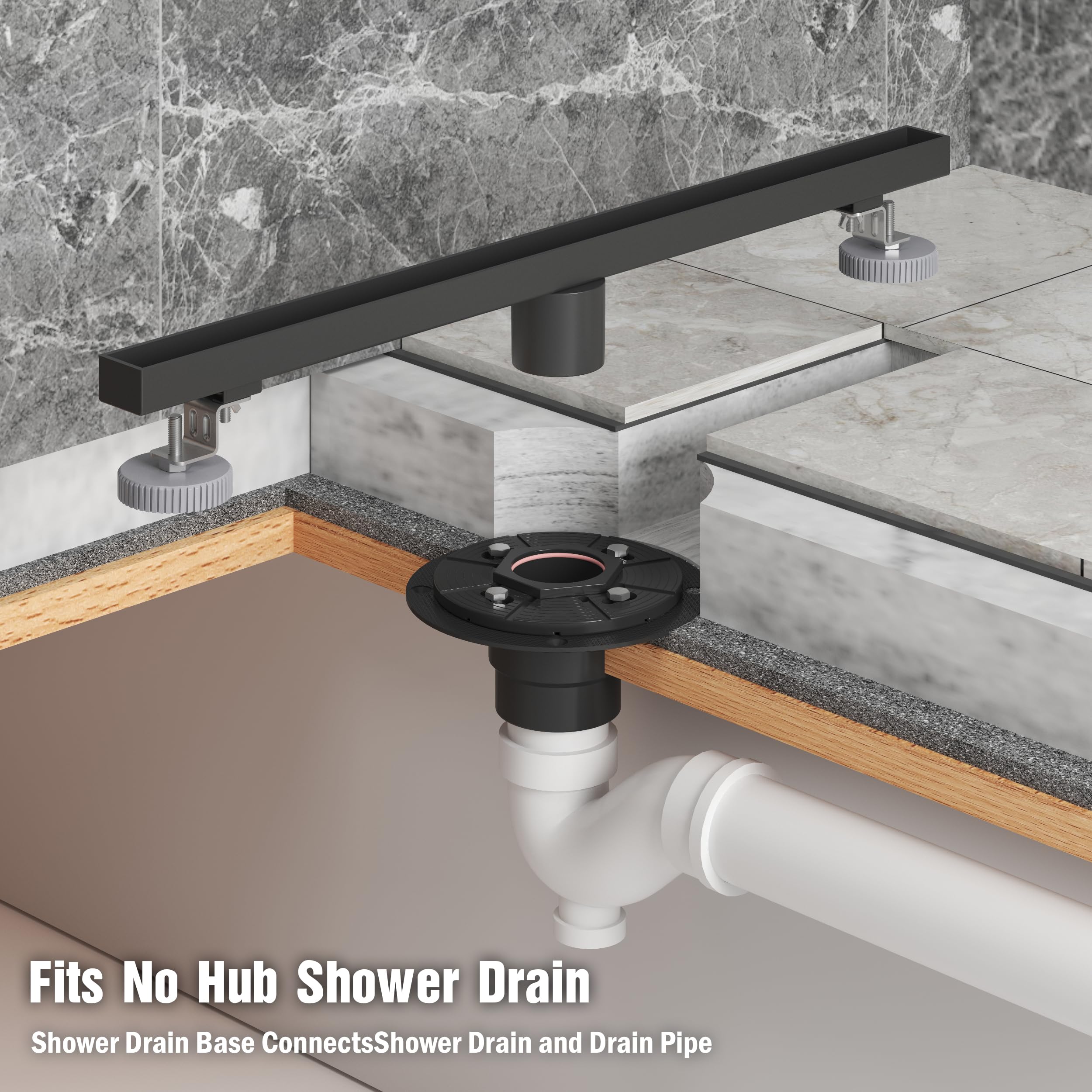 Shower Floor Drain Assembly