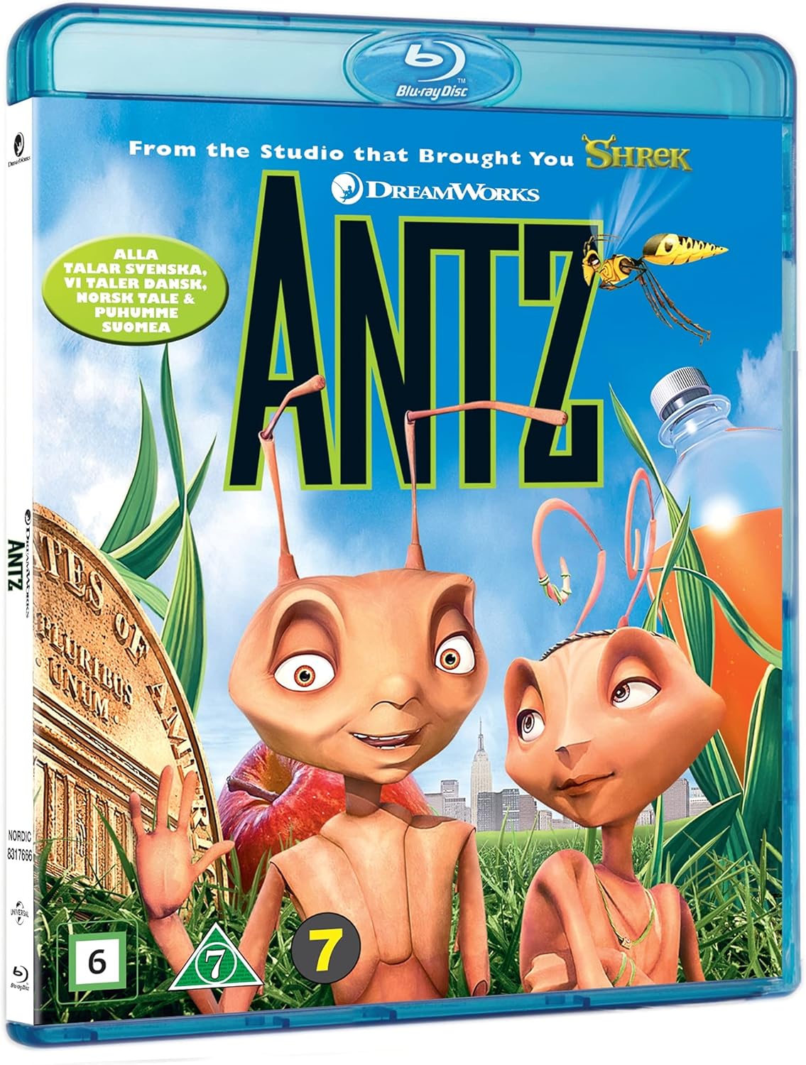 Antz Blu Ray [Nordic Import]: Amazon.co.uk: DVD & Blu-ray