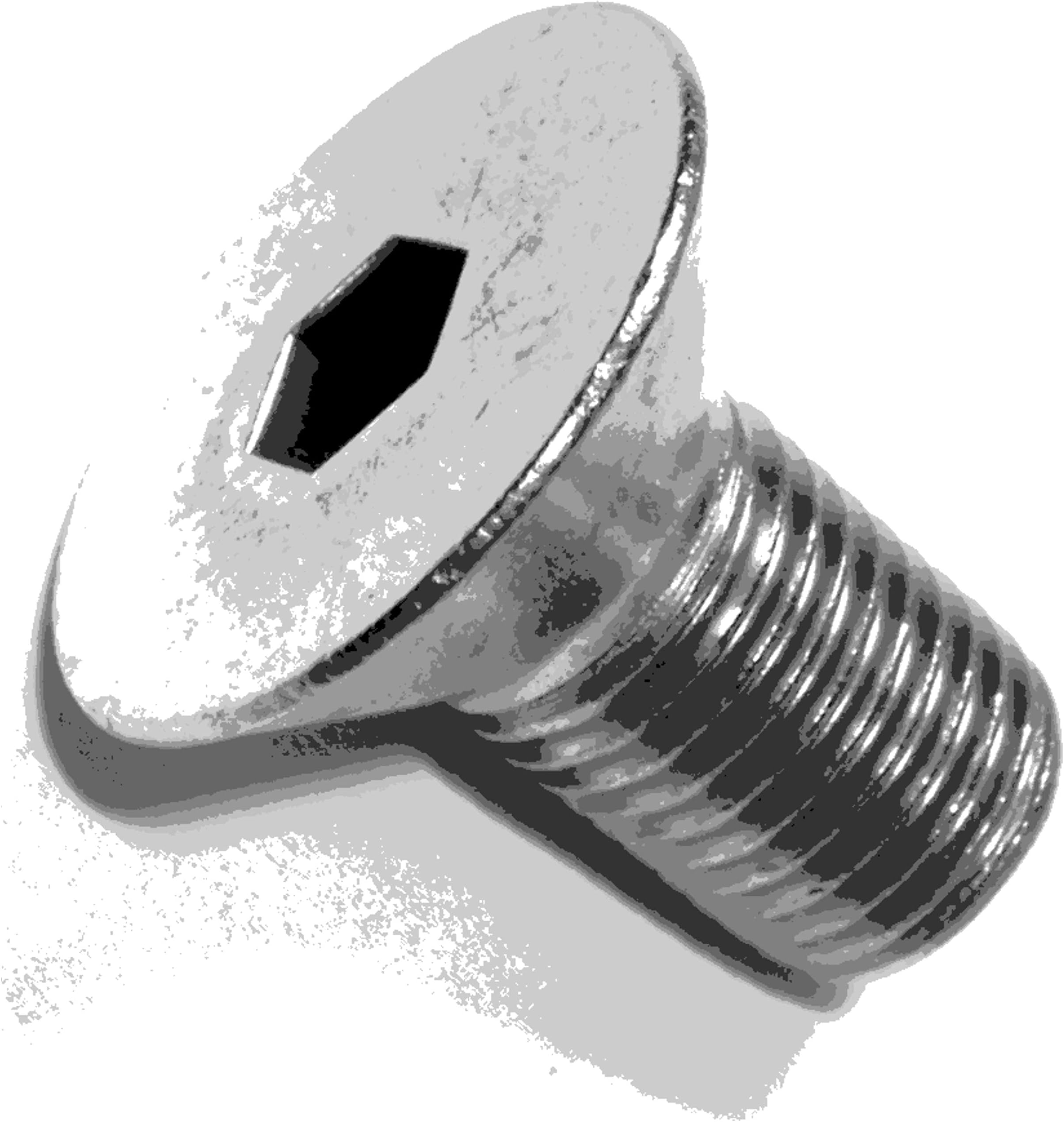 Amazon.com: Hard-to-Find Fastener 014973182021 Flat Head Socket Cap ...