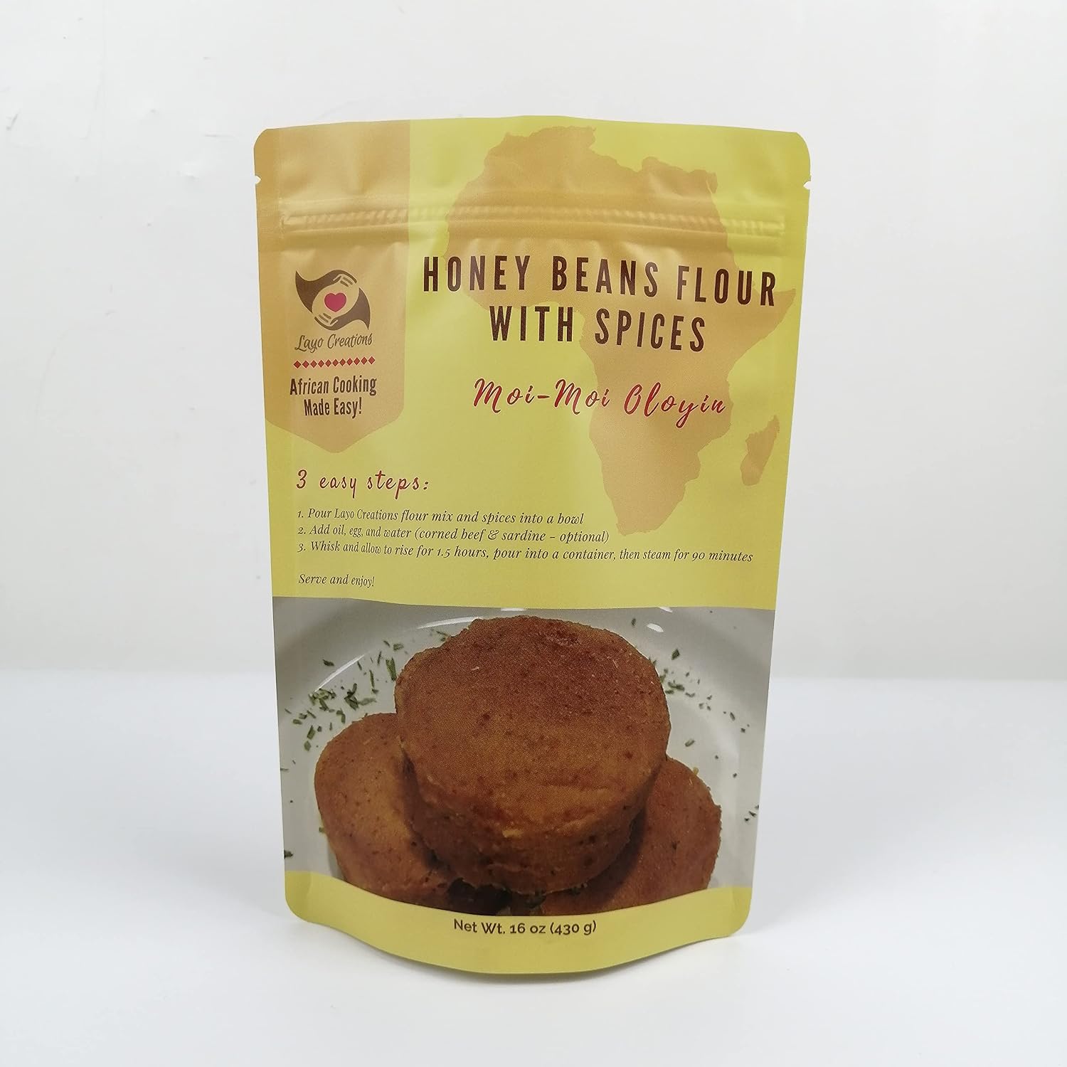 Amazon.com: Layo Creations LLC Honey Beans Flour with Spices Layo ...