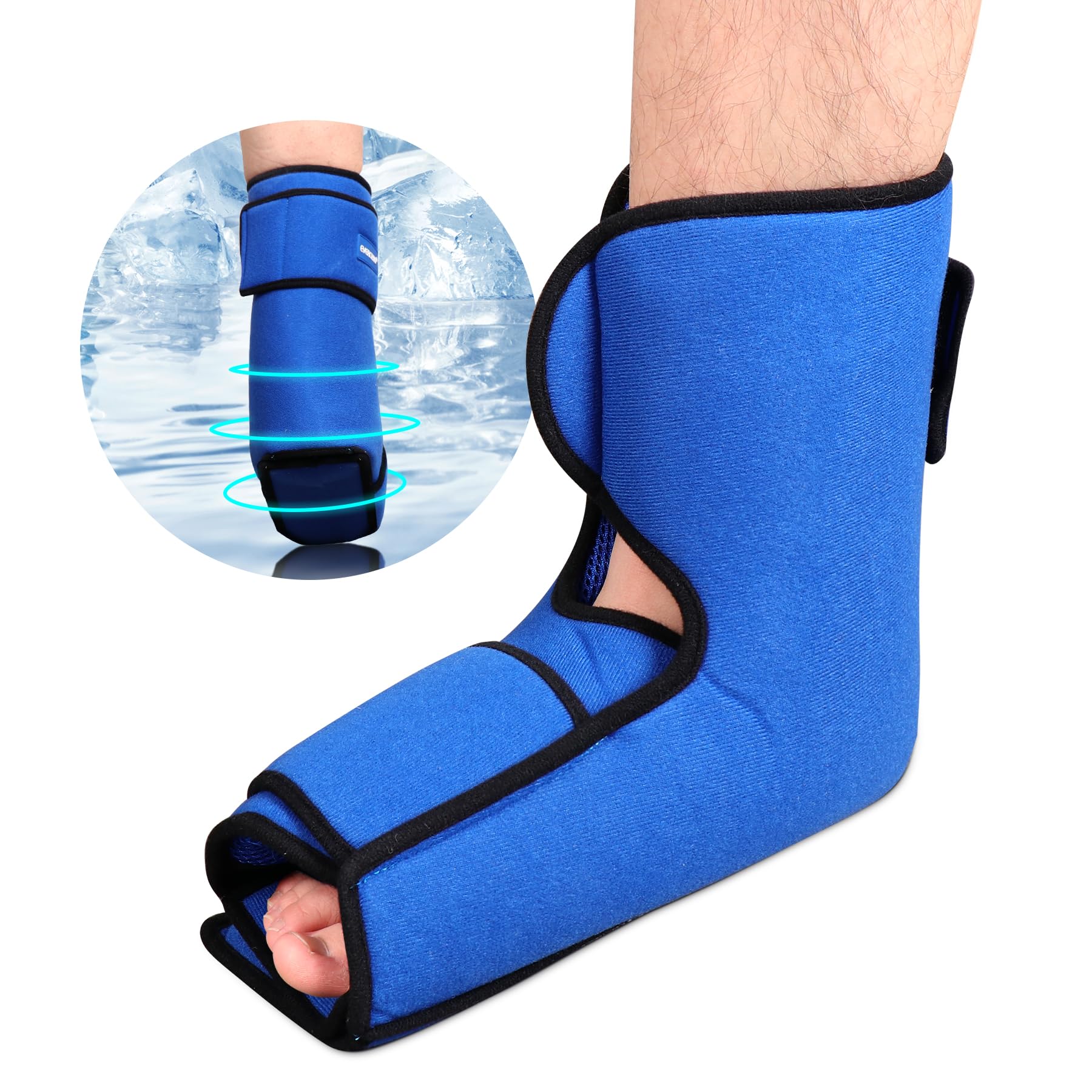 Snapklik.com : Cozyhealth Ankle Ice Pack Wrap For Foot Pain Relief And ...