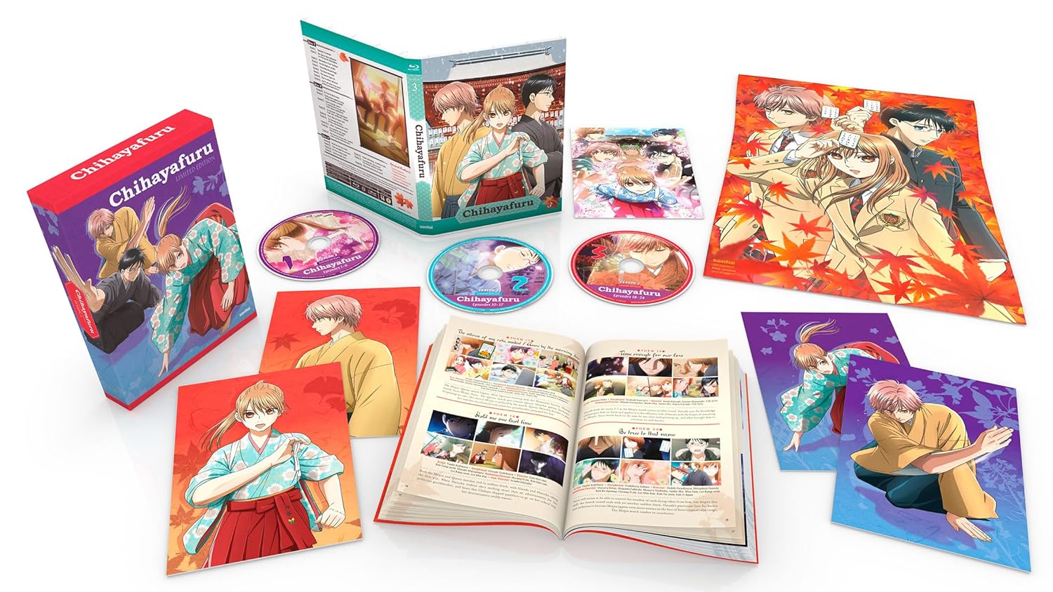 Amazon.com: CHIHAYAFURU S3: PREMIUM BOX SET/BD : Adam Gibbs, Blake ...