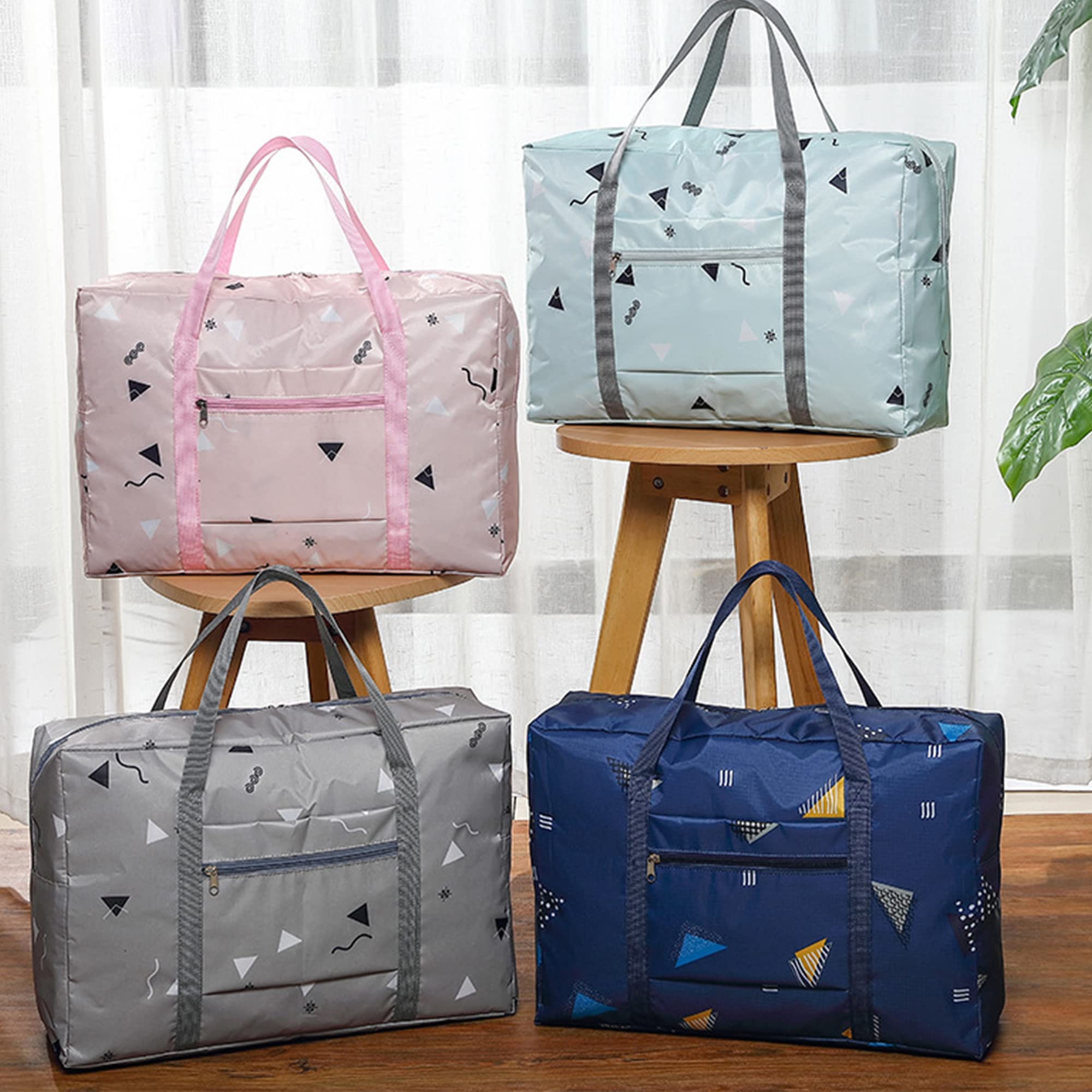 Fanwill Flamingo Spirit Airlines Foldable Travel Duffels, Waterproof ...