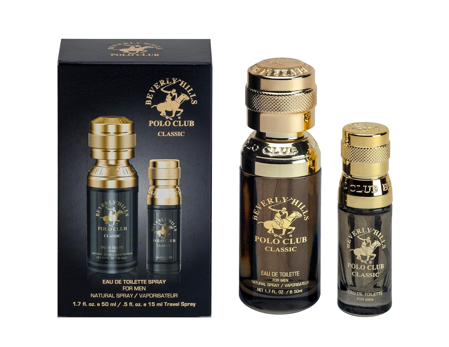 Amazon.com : Beverly Hills Polo Club BHPC Men's Eau De Toilette Bonus ...