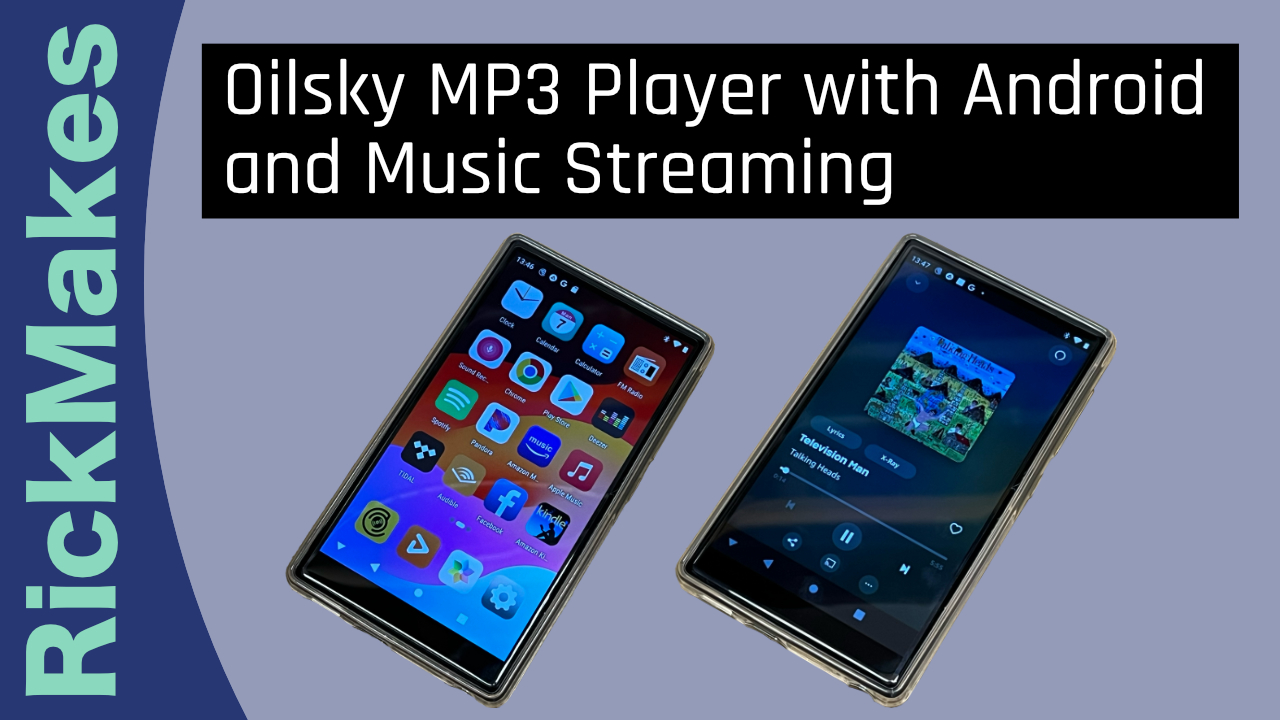 Watch Oilsky MP3 Player with Android and Music Streaming on Amazon Live