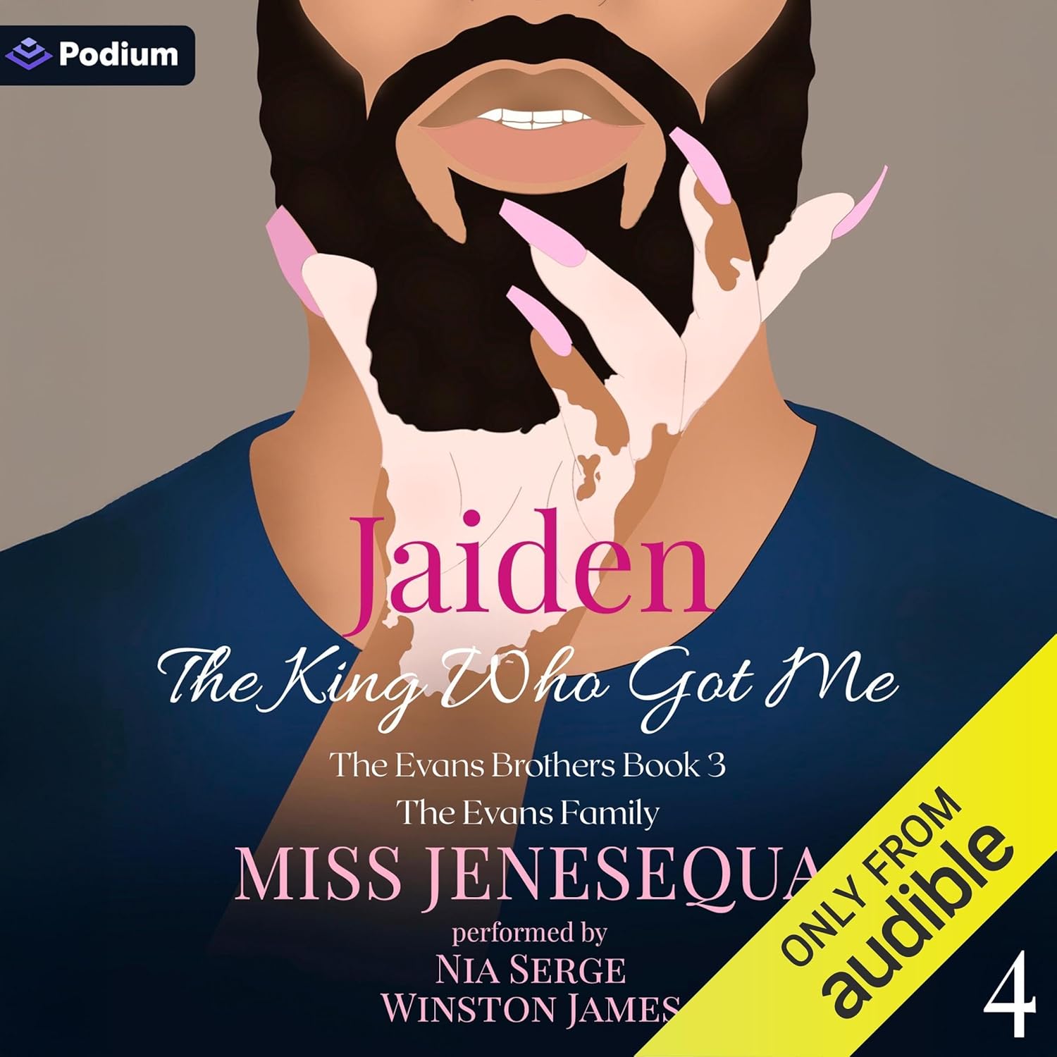 Amazon.com: Jaiden, the King Who Got Me: The Evans Family, Book 4 (Audible Audio Edition): Miss ...