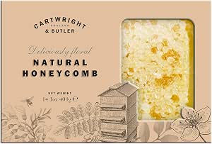 Cartwright & Butler Natural Honeycomb in Carton, 400g Edible Honey Comb ...