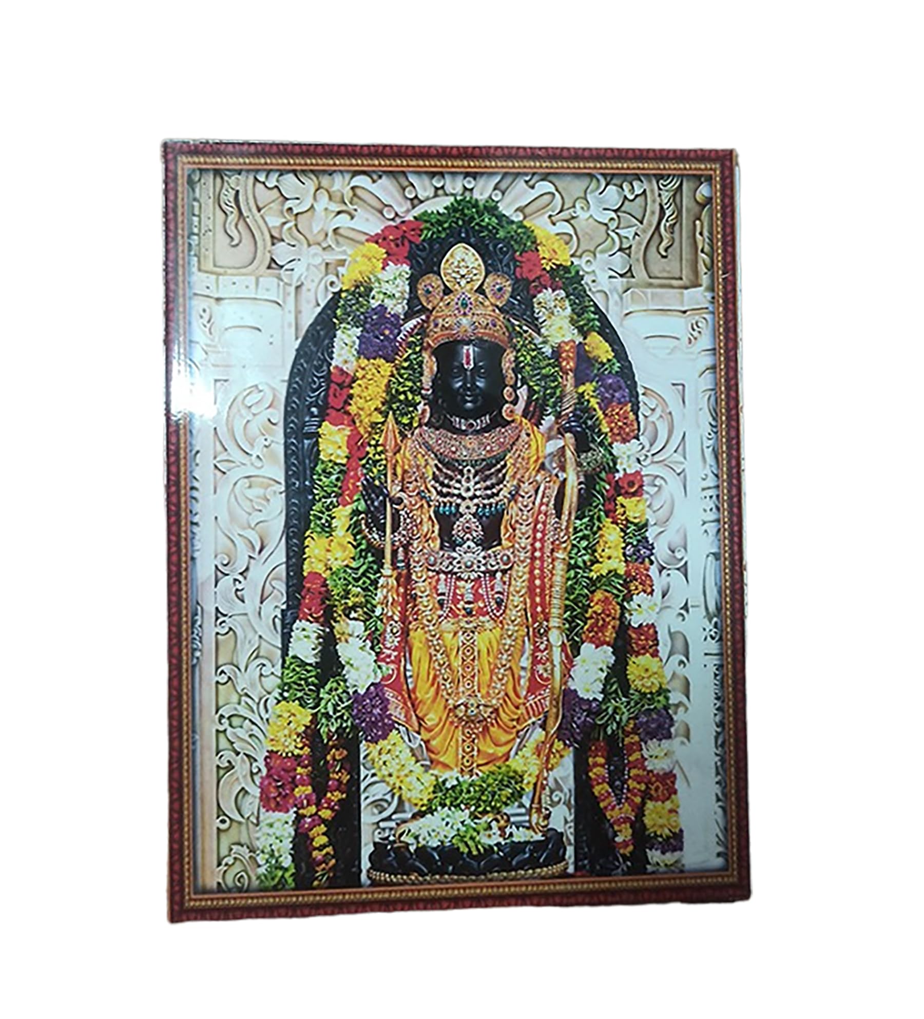 Smart 5MM Shri Ram Vigrah Pratham Darshan Ayodhya Ji Photo Frame Coated ...