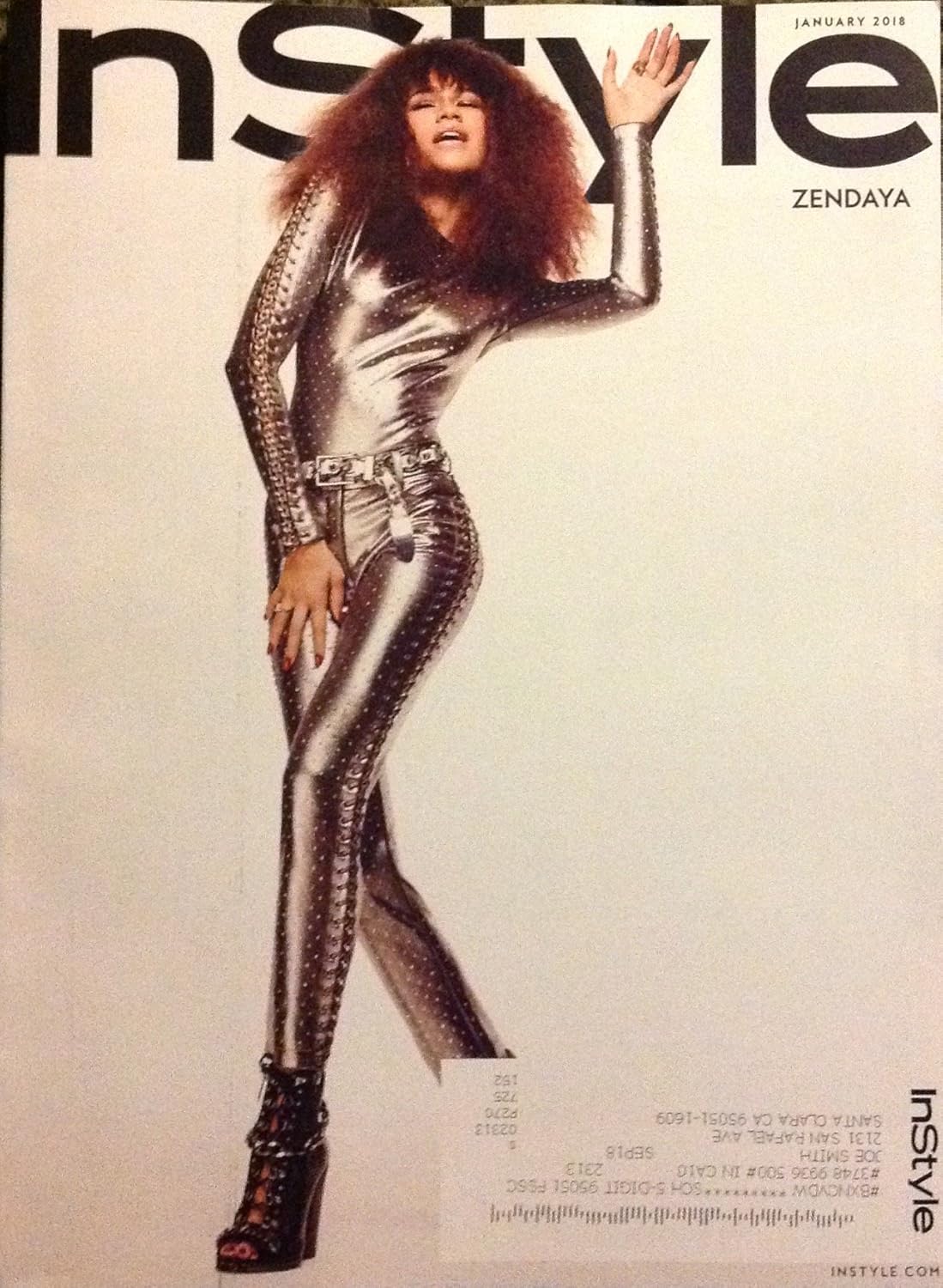 In Style January 2018 Zendaya: Amazon.com: Books
