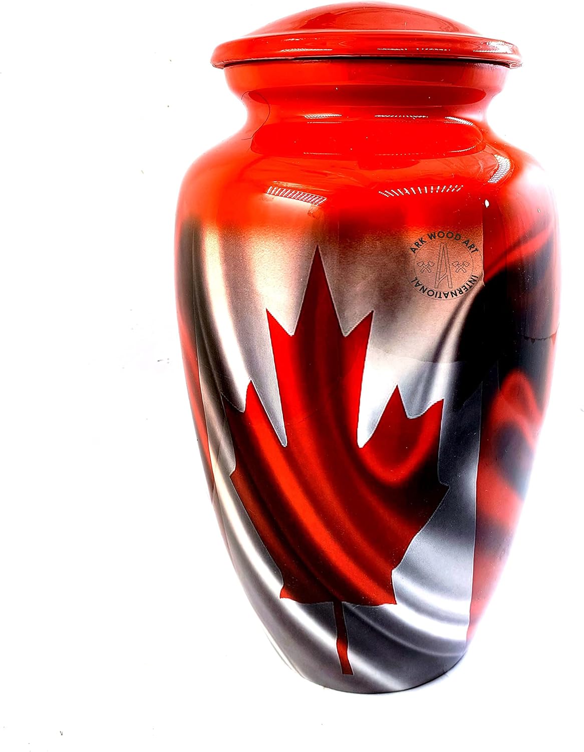 Amazon.com: Canadian Flag Urn for Human Ashes Print Adult Urn, Funeral ...