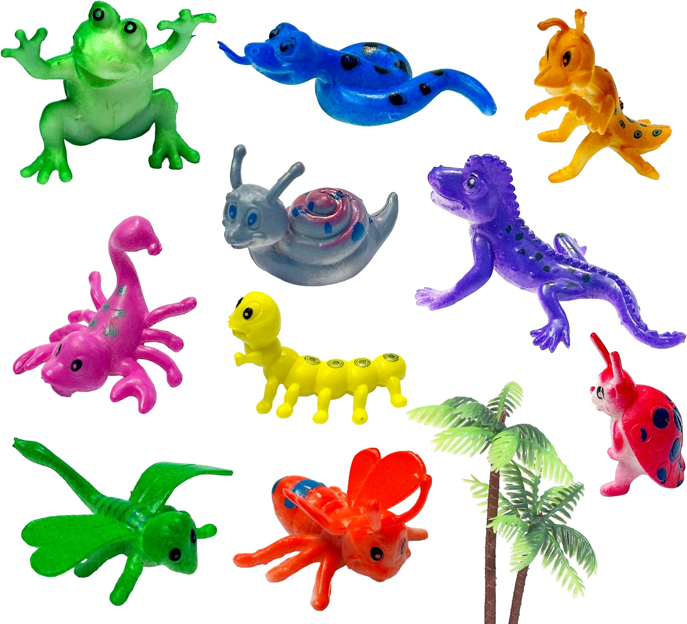 Buy SUPER TOY Insect Animal Figure Toy Set, Animal Playsets with an ...