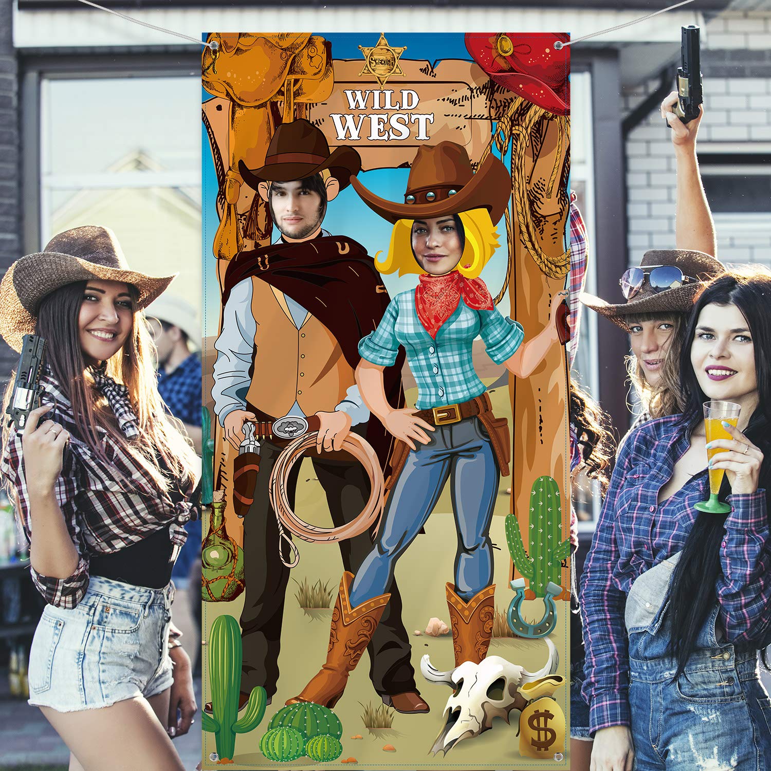 Cowboy Party Decorations Western Themed Decorations West Cowboy Photo ...
