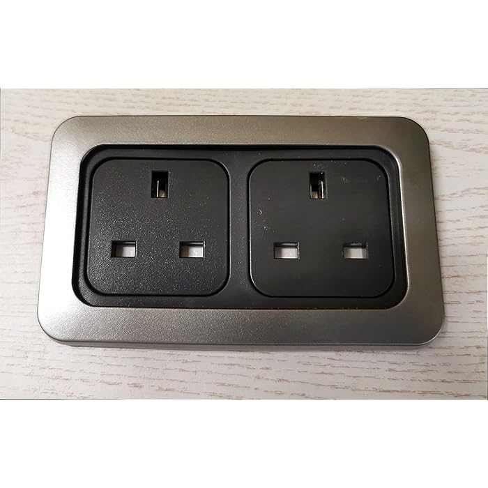 Buy RT DeZigns Campervan 240v Socket, Twin C-Line 240v Socket Set, 2 x ...