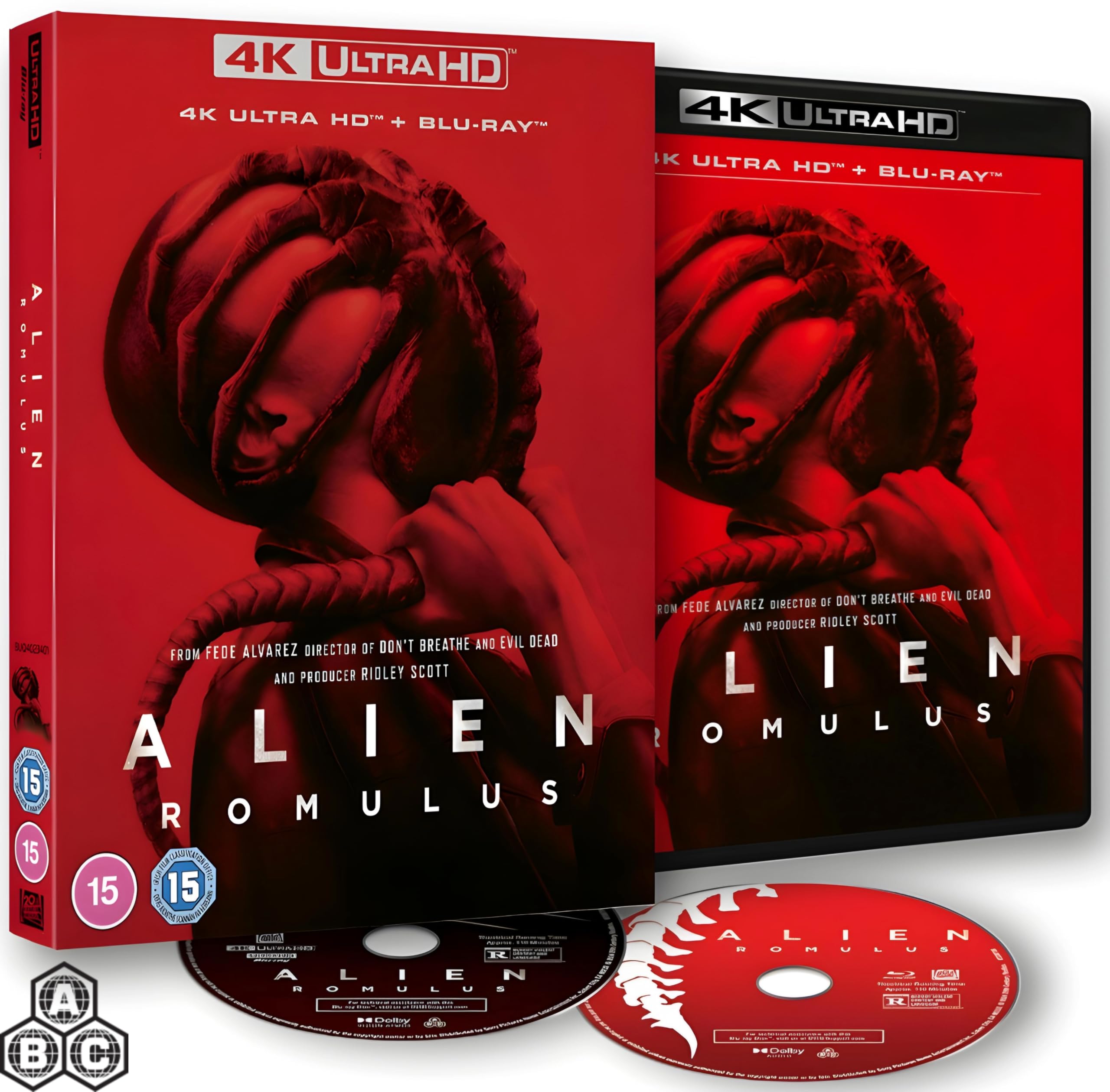 Amazon.com: Alien: Romulus 2024 [4K UHD + Blu-ray] [Region Free ...