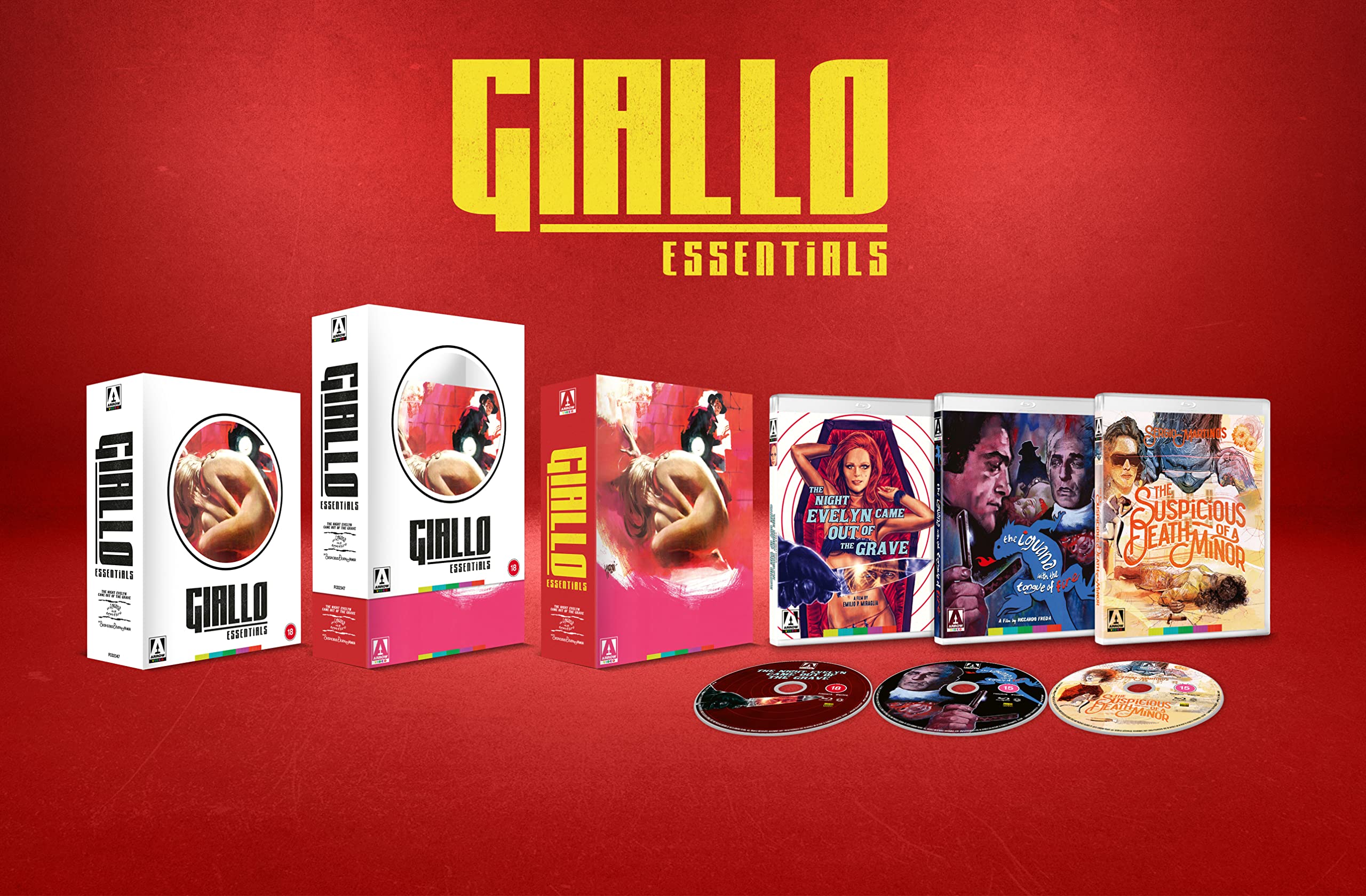 Giallo Essentials White Edition [Limited Edition] [Blu-ray]: Amazon.co ...