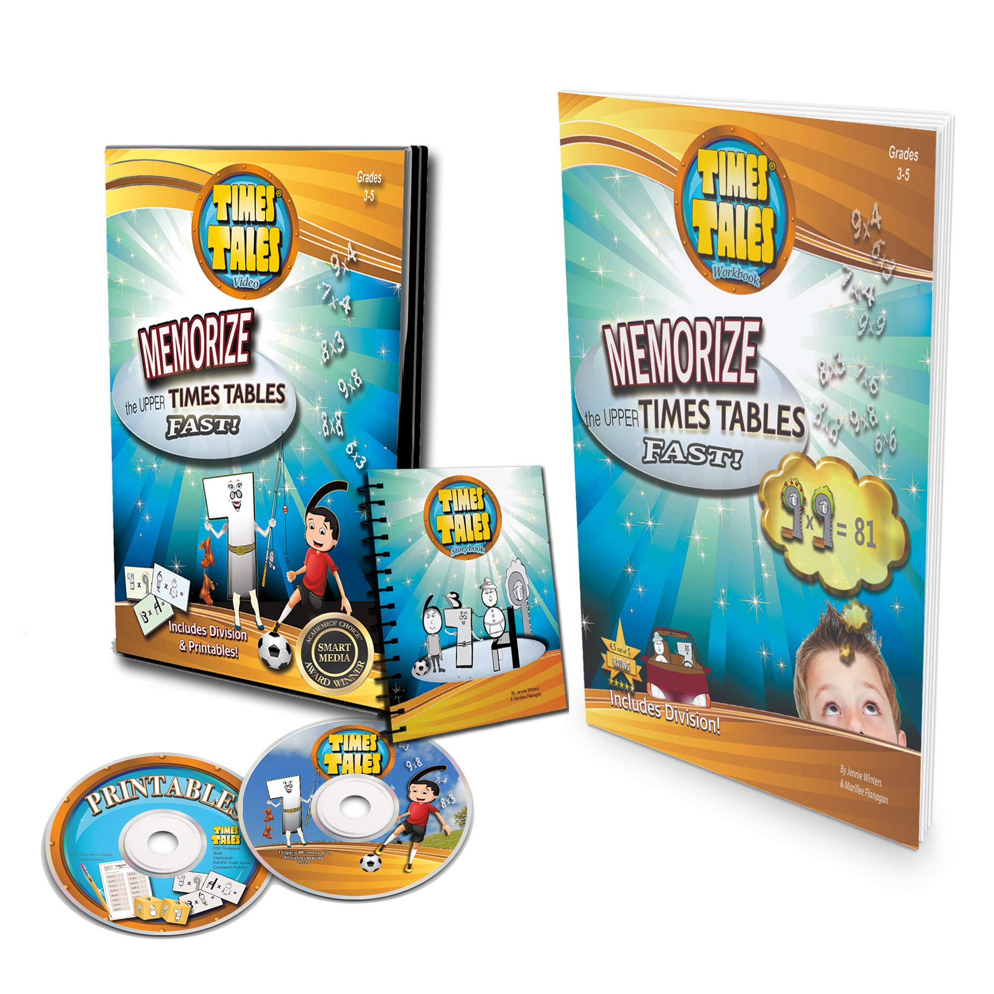 Times Tales Deluxe - Memorize Upper Times Tables / Multiplication Facts ...