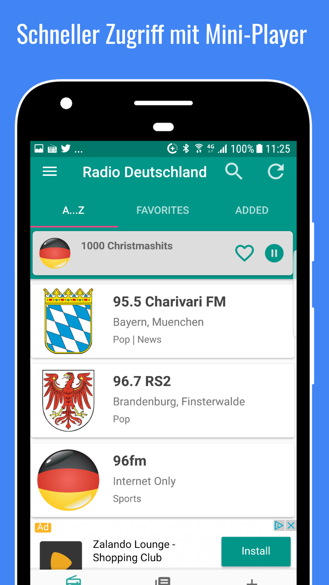 Radio Germany - 2.700+ Live Radios - App on Amazon Appstore