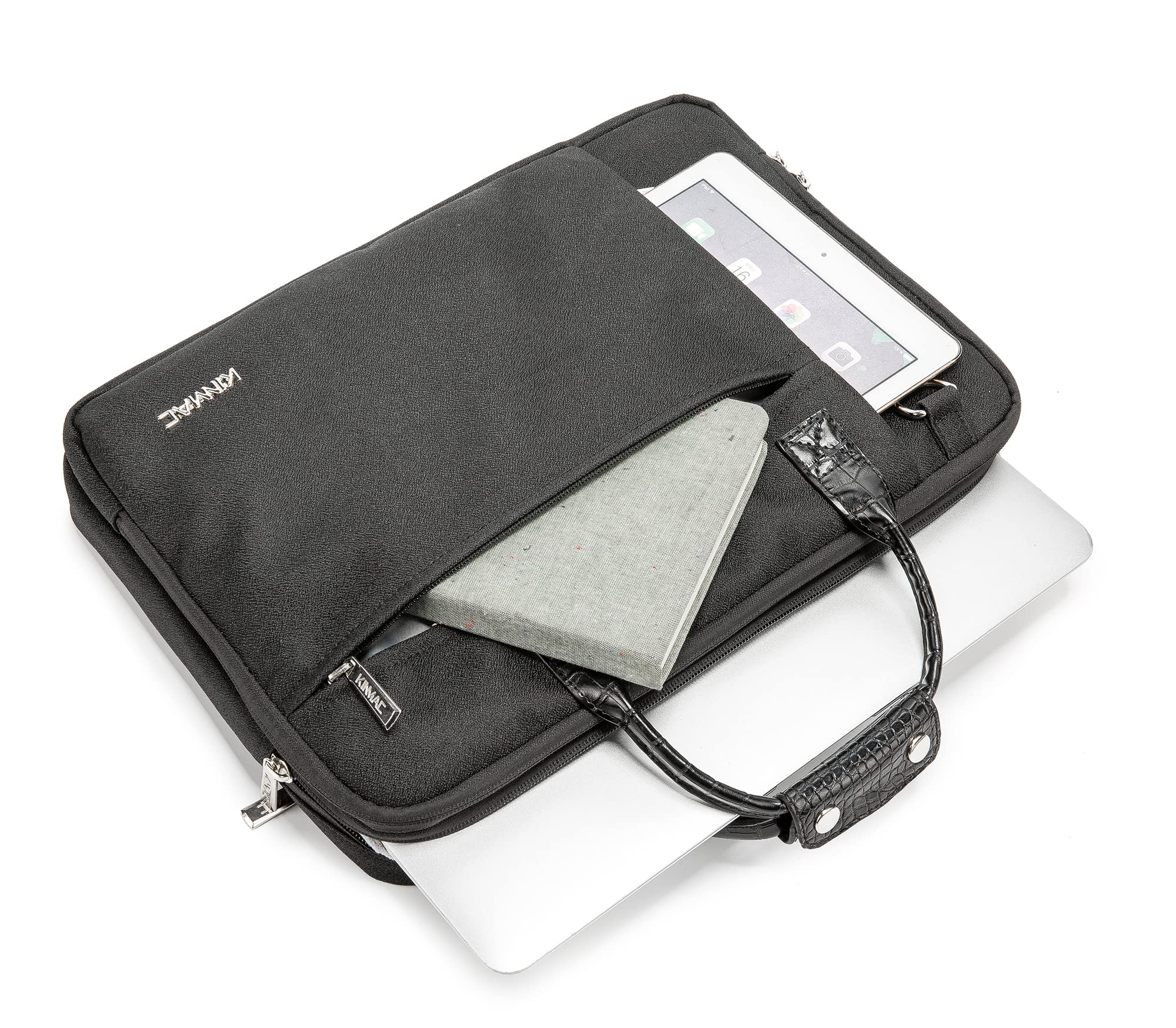 Snapklik.com : Kinmac 360 Protective Laptop Briefcase - Full Cushioned ...