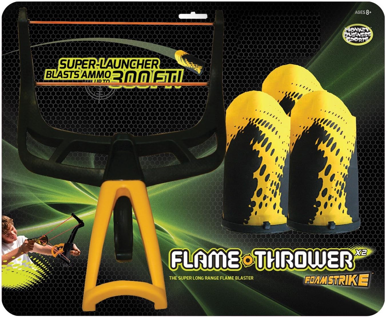 Amazon.com: Toysmith Foamstrike Flame Thrower : Toys & Games