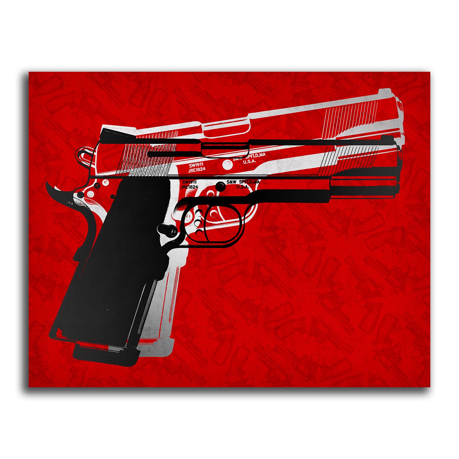 Gun Artwork Artist Makes Statement About Gun Violence In Skies Above