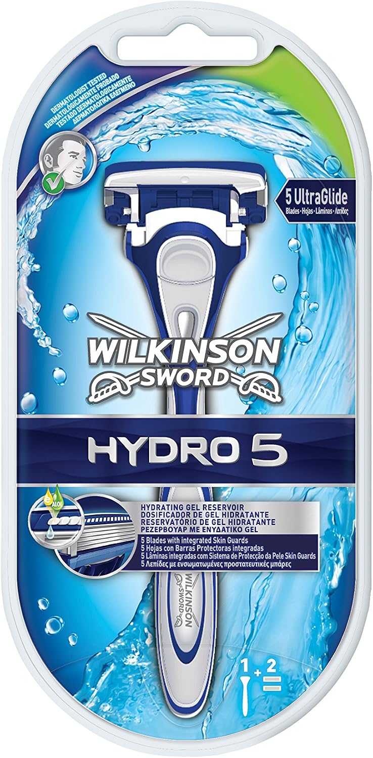 Wilkinson Sword Hydro 5 Razor with 2 Refill Blades – BigaMart