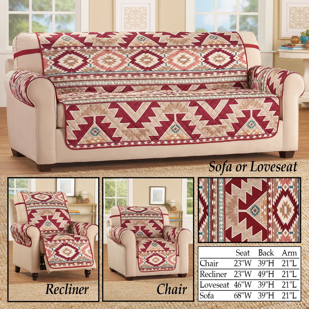Aztec Print Sofa