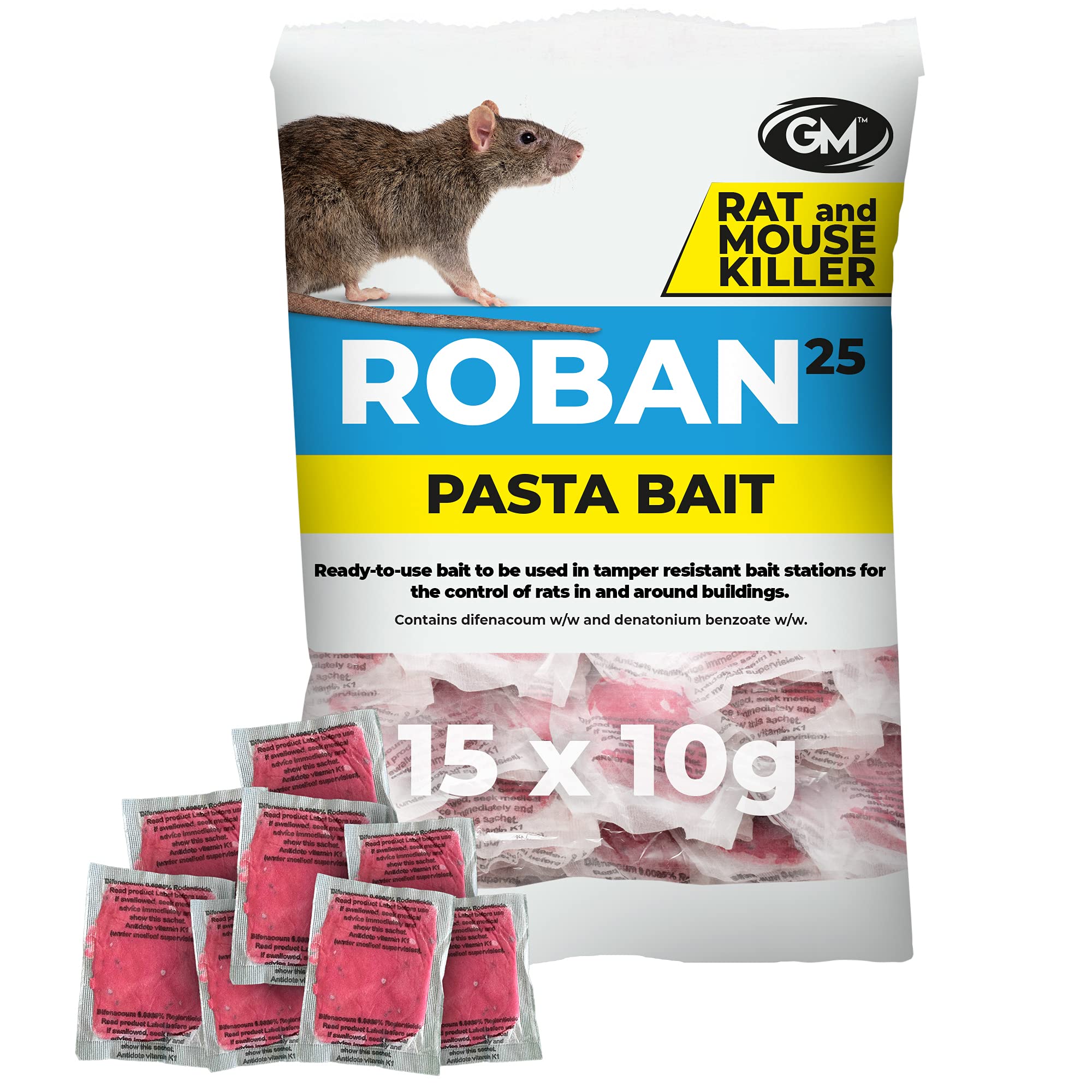 Buy GroundMaster Mouse Killer Rat Poison | Maximum Strength Outdoor ...