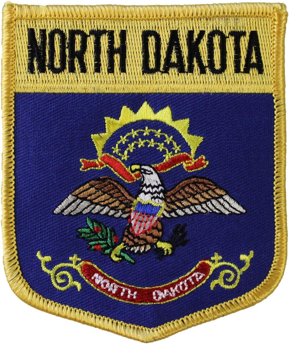Amazon.com: North Dakota - State Shield Patch : Arts, Crafts & Sewing