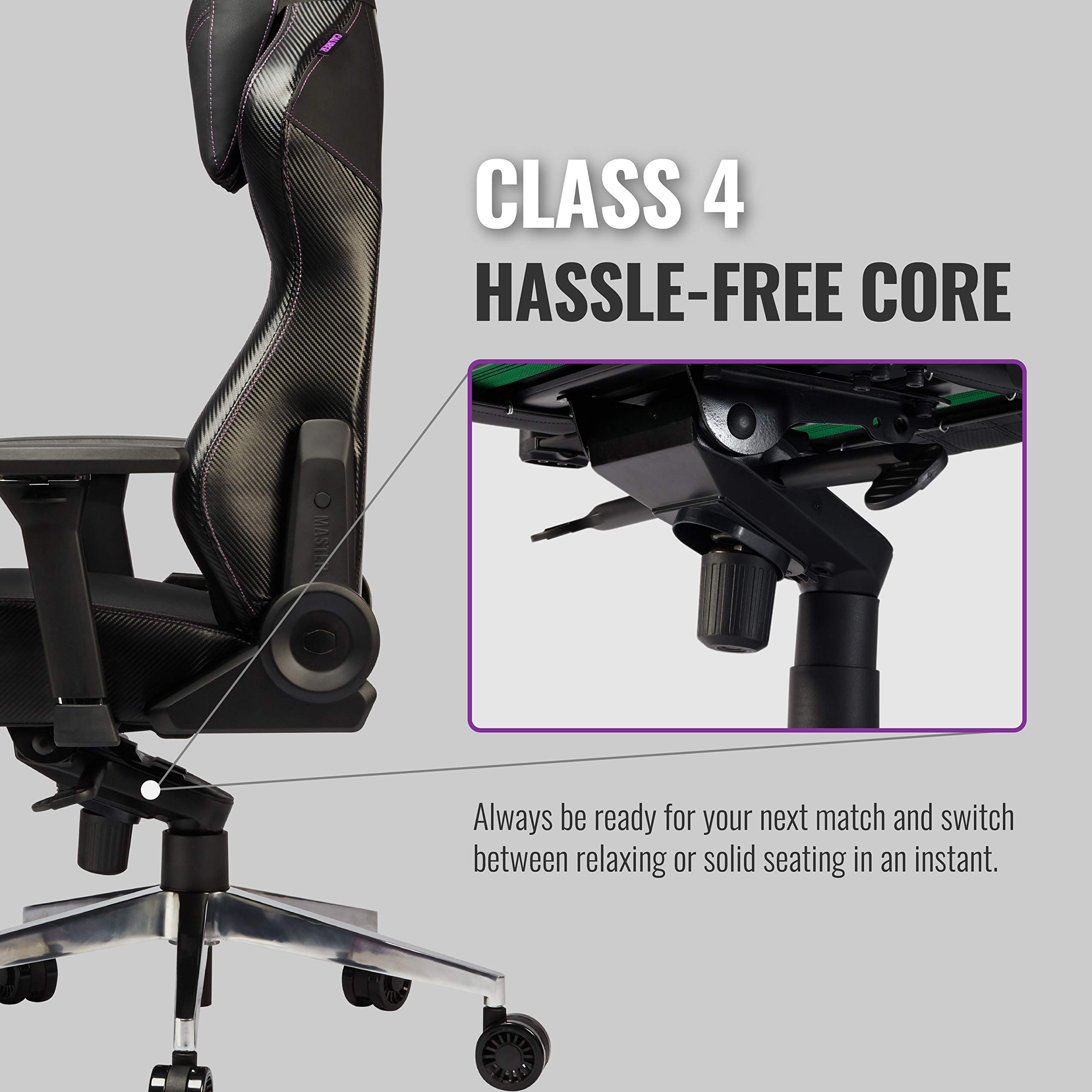 Cooler Master Caliber X1 Gaming Chair for Computer Game, Office and ...