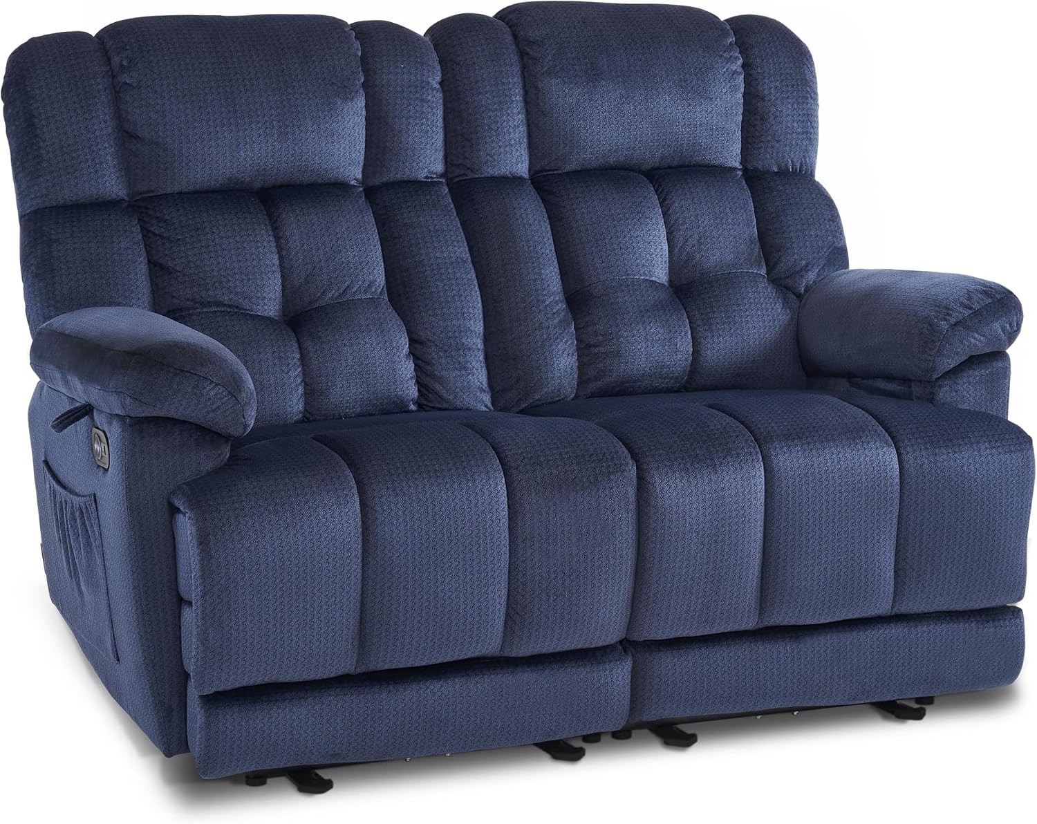 Amazon.com: MCombo 58.7" Power Loveseat Recliner, Electric Reclining ...